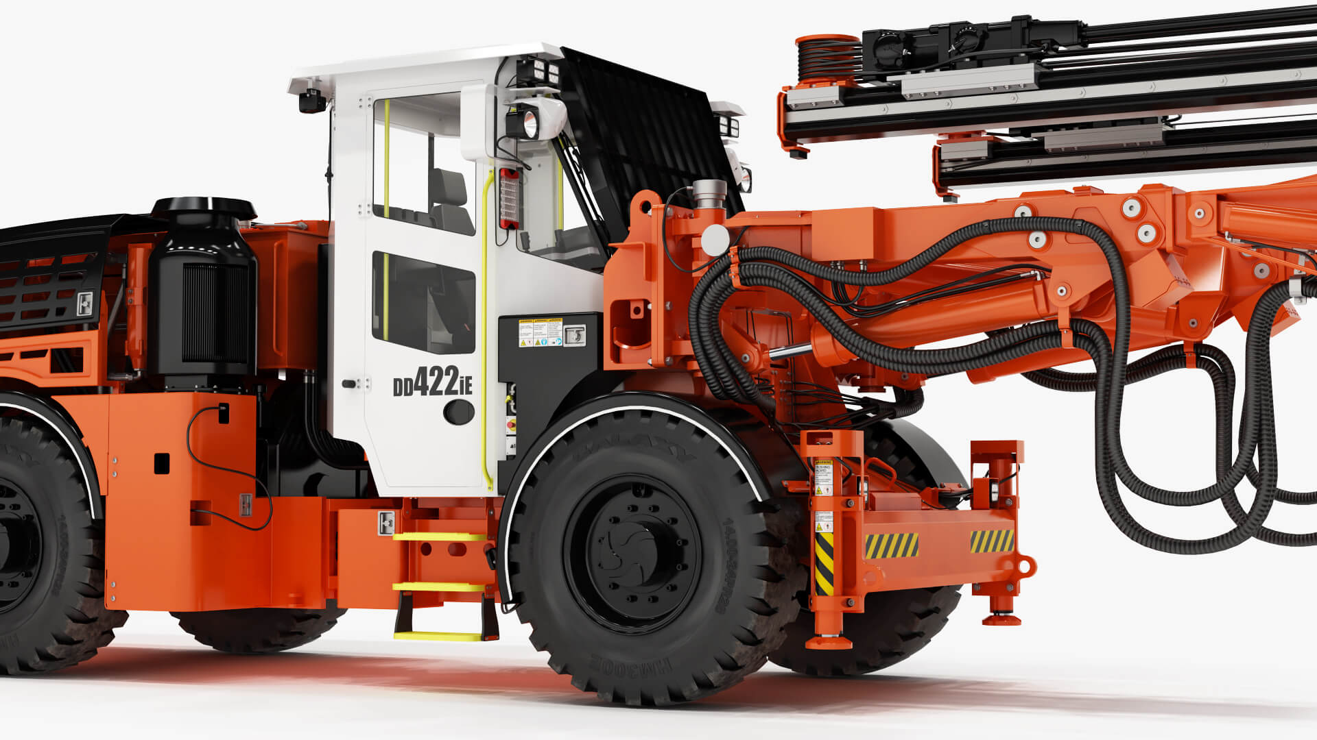 Underground Mining Drill Rigs Sandvik Dd422Ie - 3D Model by modelspro
