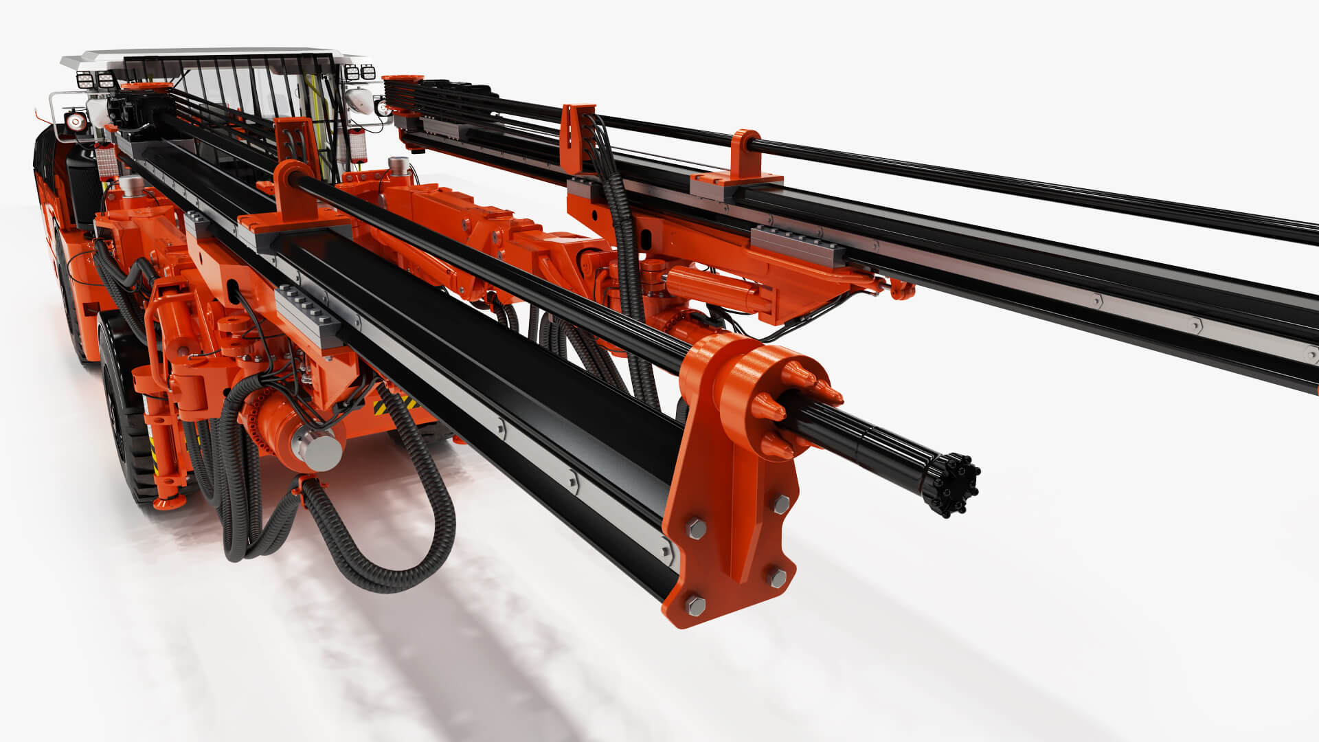 Underground Mining Drill Rigs Sandvik Dd422Ie - 3D Model by modelspro