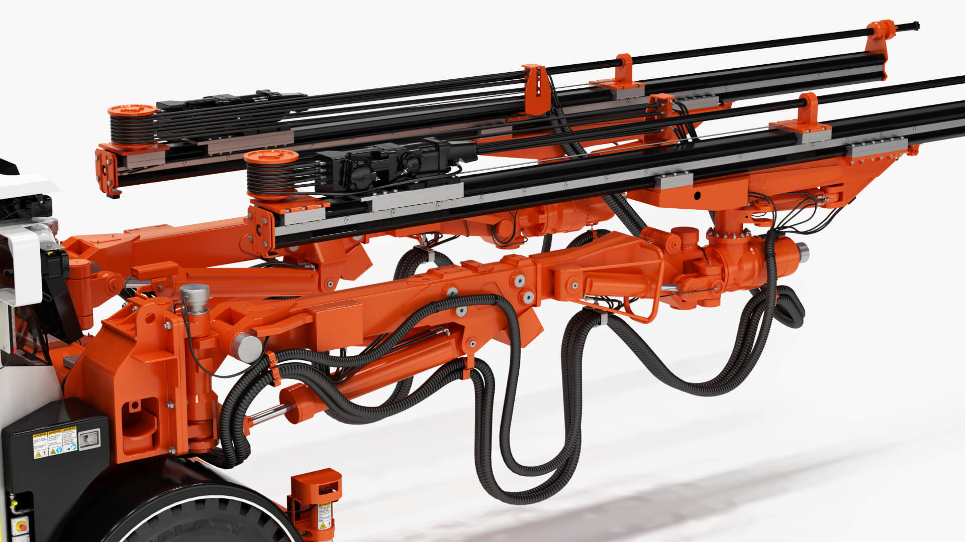 Underground Mining Drill Rigs Sandvik Dd422Ie - 3D Model by modelspro