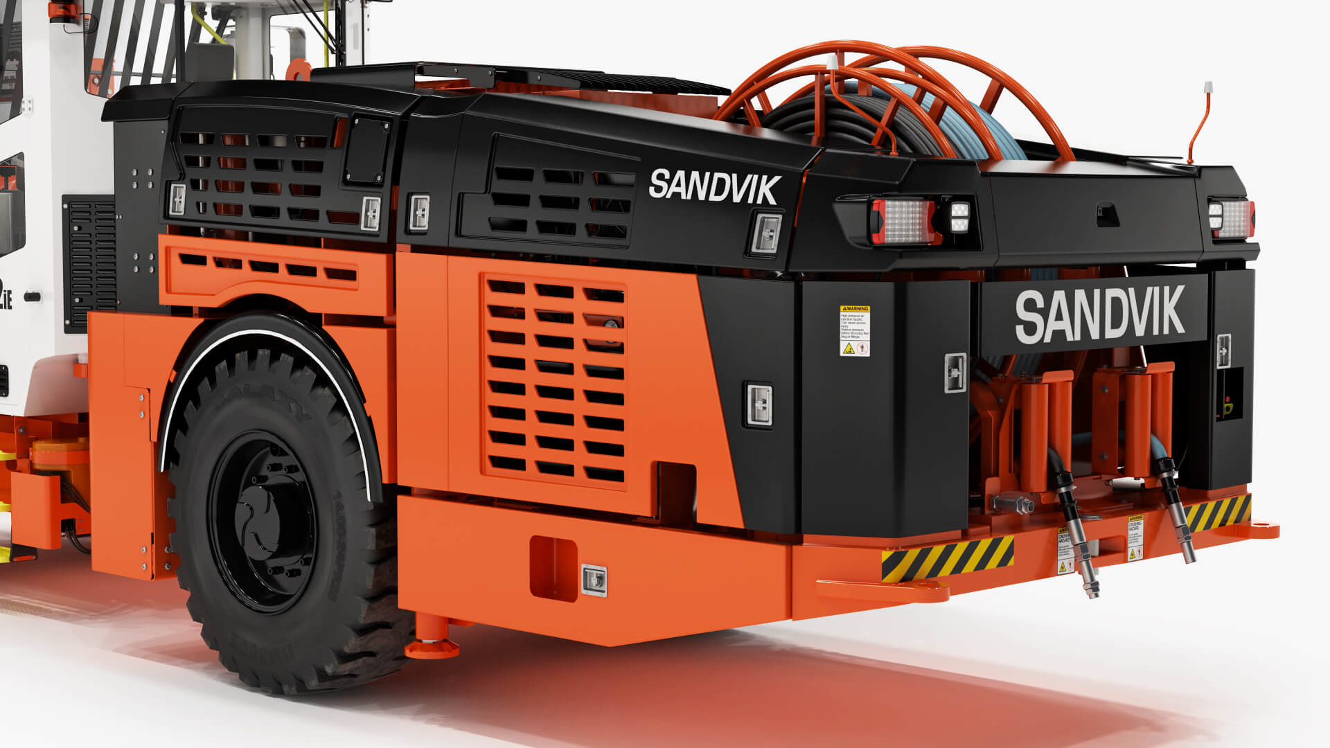 Underground Mining Drill Rigs Sandvik Dd422Ie - 3D Model by modelspro