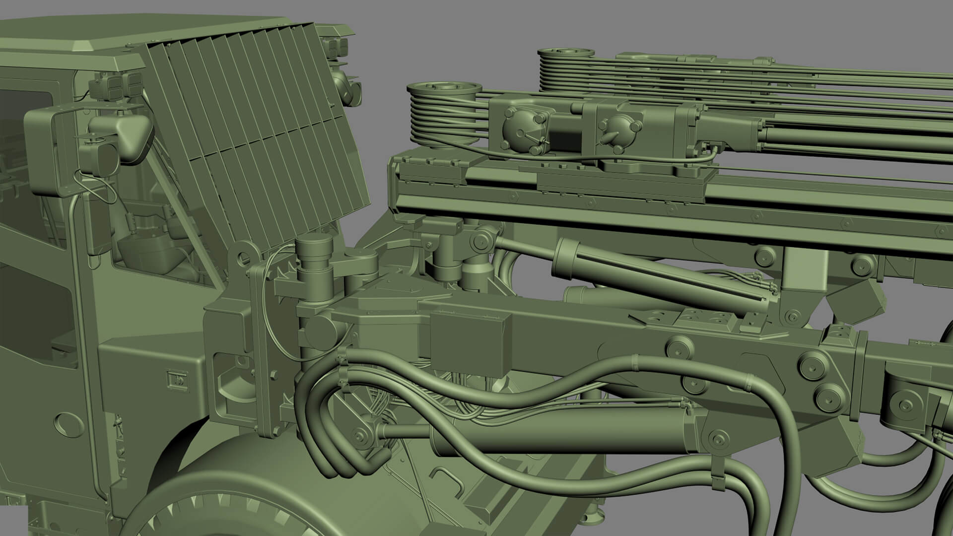 Underground Mining Drill Rigs Sandvik Dd422Ie - 3D Model by modelspro