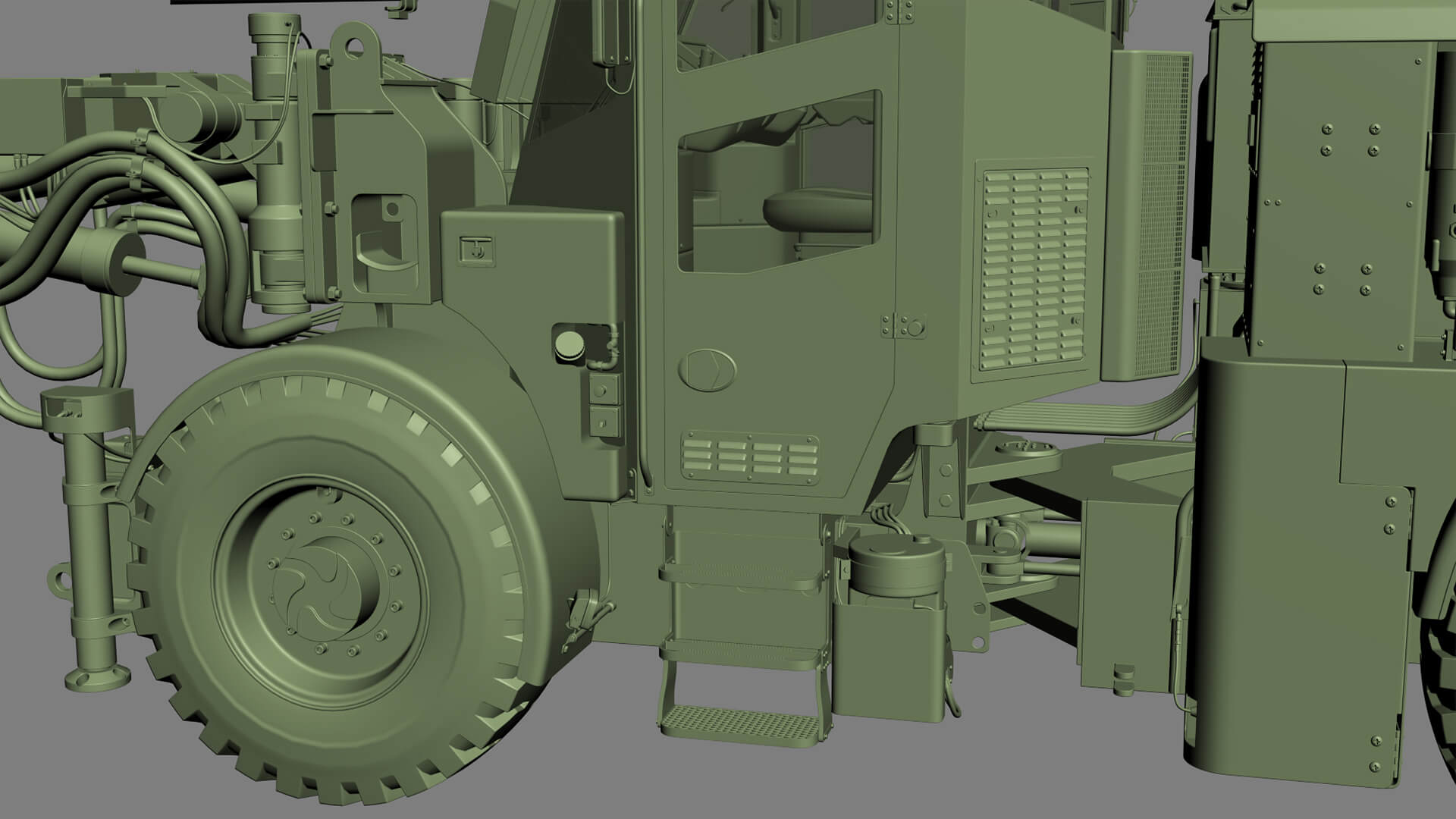 Underground Mining Drill Rigs Sandvik Dd422Ie - 3D Model by modelspro
