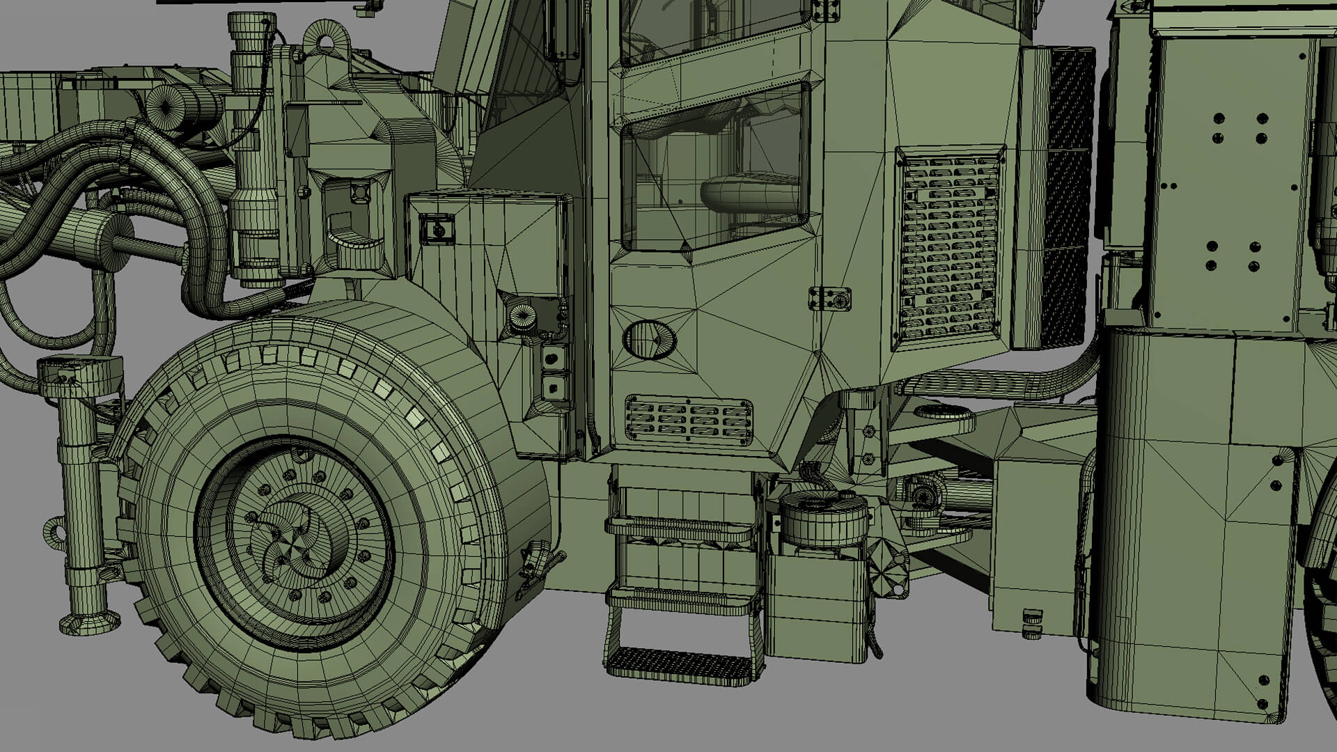 Underground Mining Drill Rigs Sandvik Dd422Ie - 3D Model by modelspro