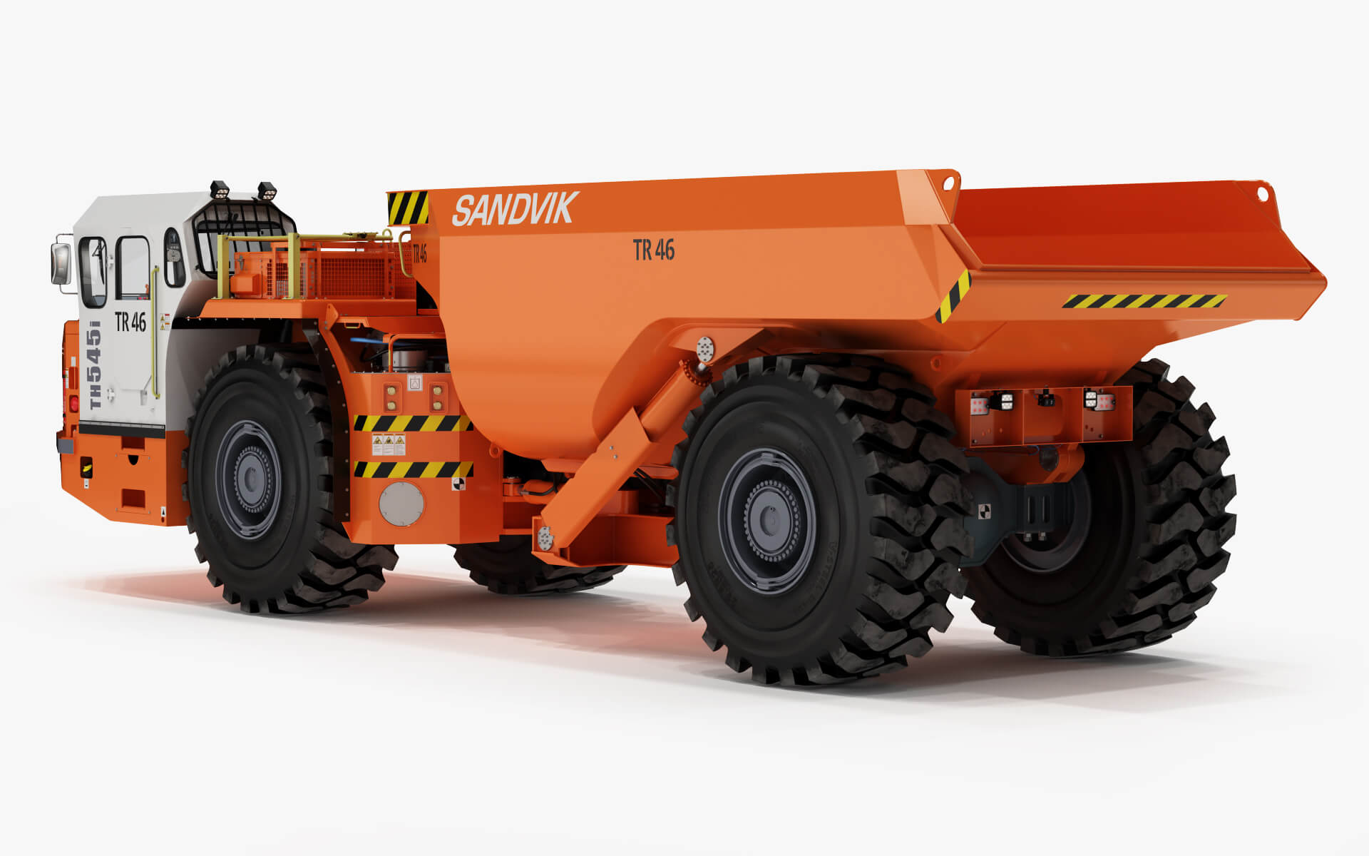 Underground Mining Dumptruck Sandvik Th545I - 3D Model by modelspro