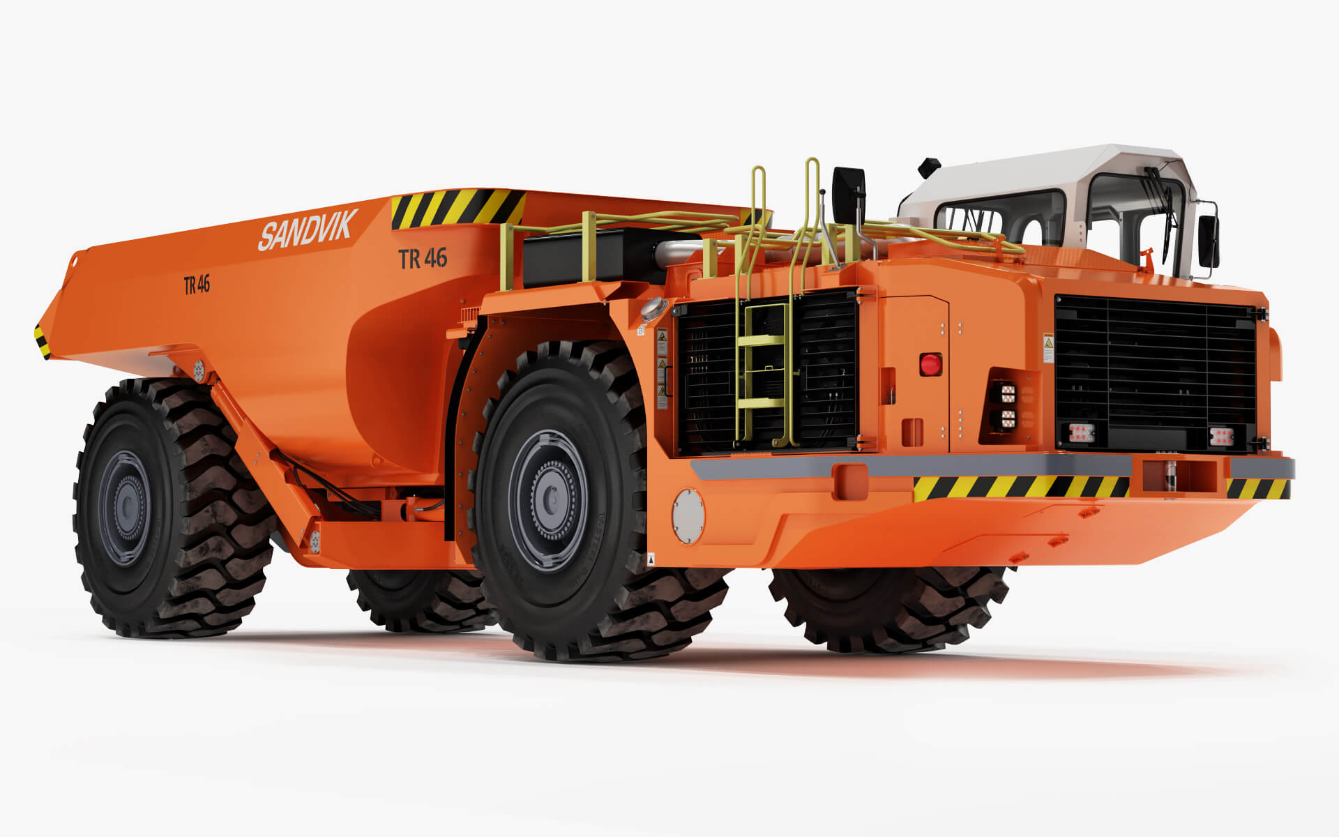 Underground Mining Dumptruck Sandvik Th545I - 3D Model by modelspro
