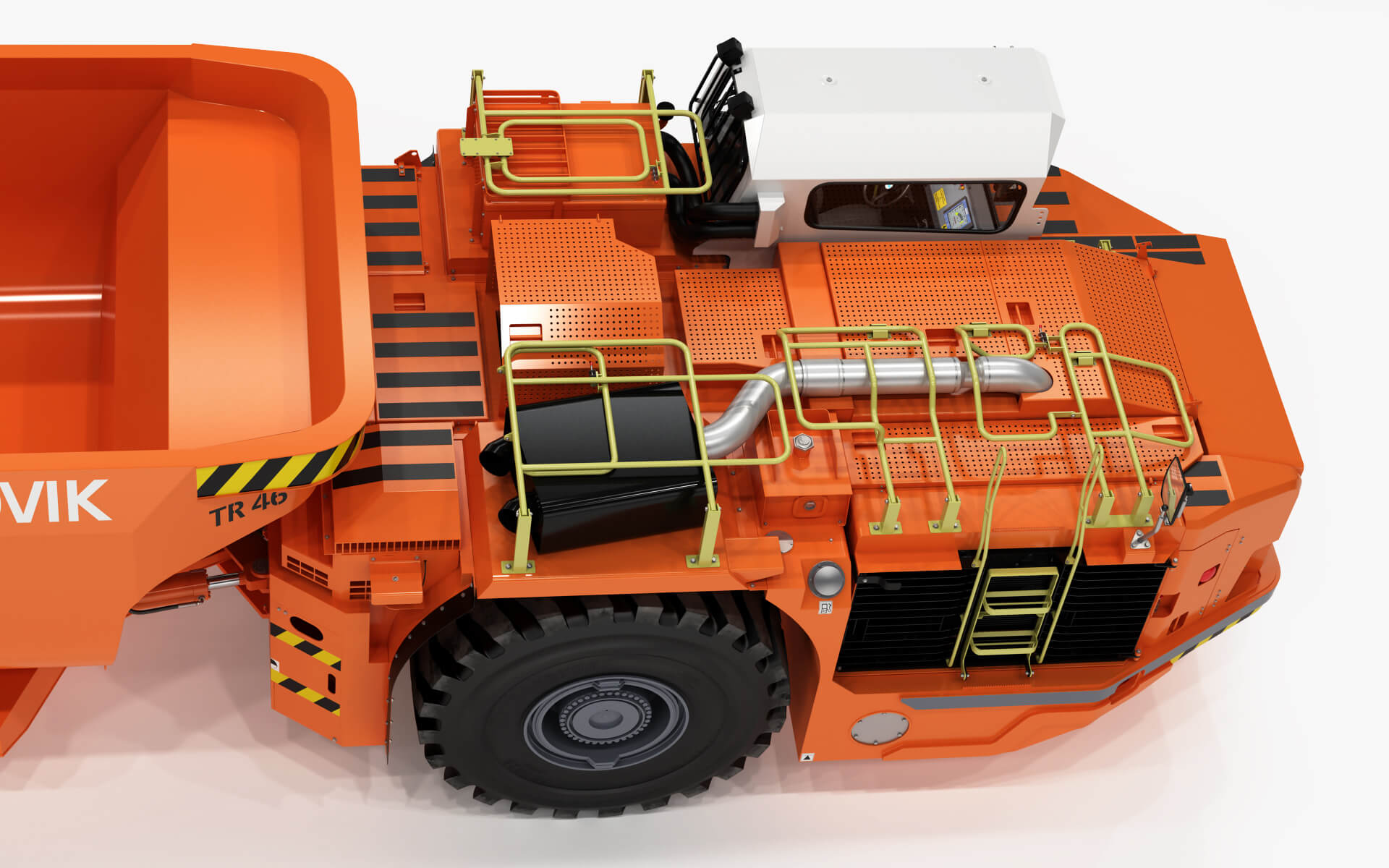 Underground Mining Dumptruck Sandvik Th545I - 3D Model by modelspro