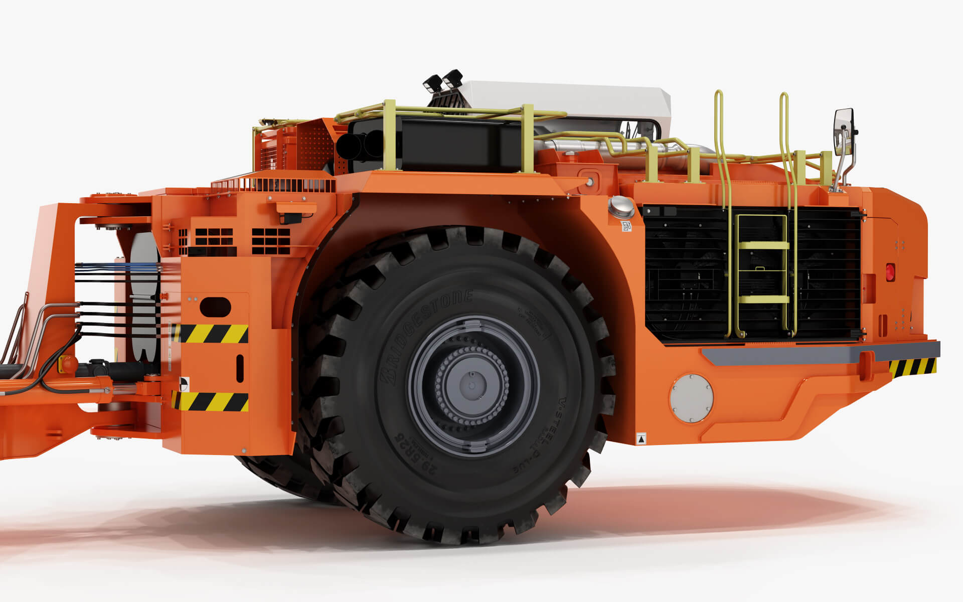 Underground Mining Dumptruck Sandvik Th545I - 3D Model by modelspro