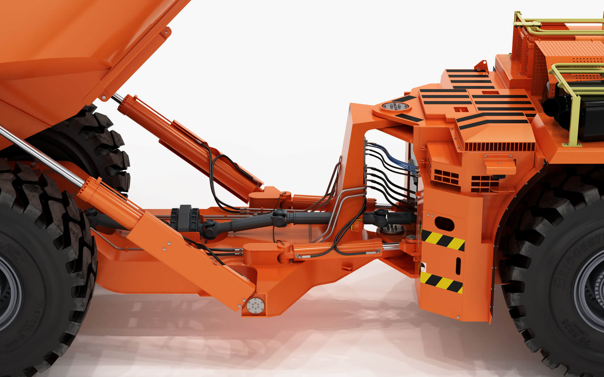 Underground Mining Dumptruck Sandvik Th545I - 3D Model by modelspro