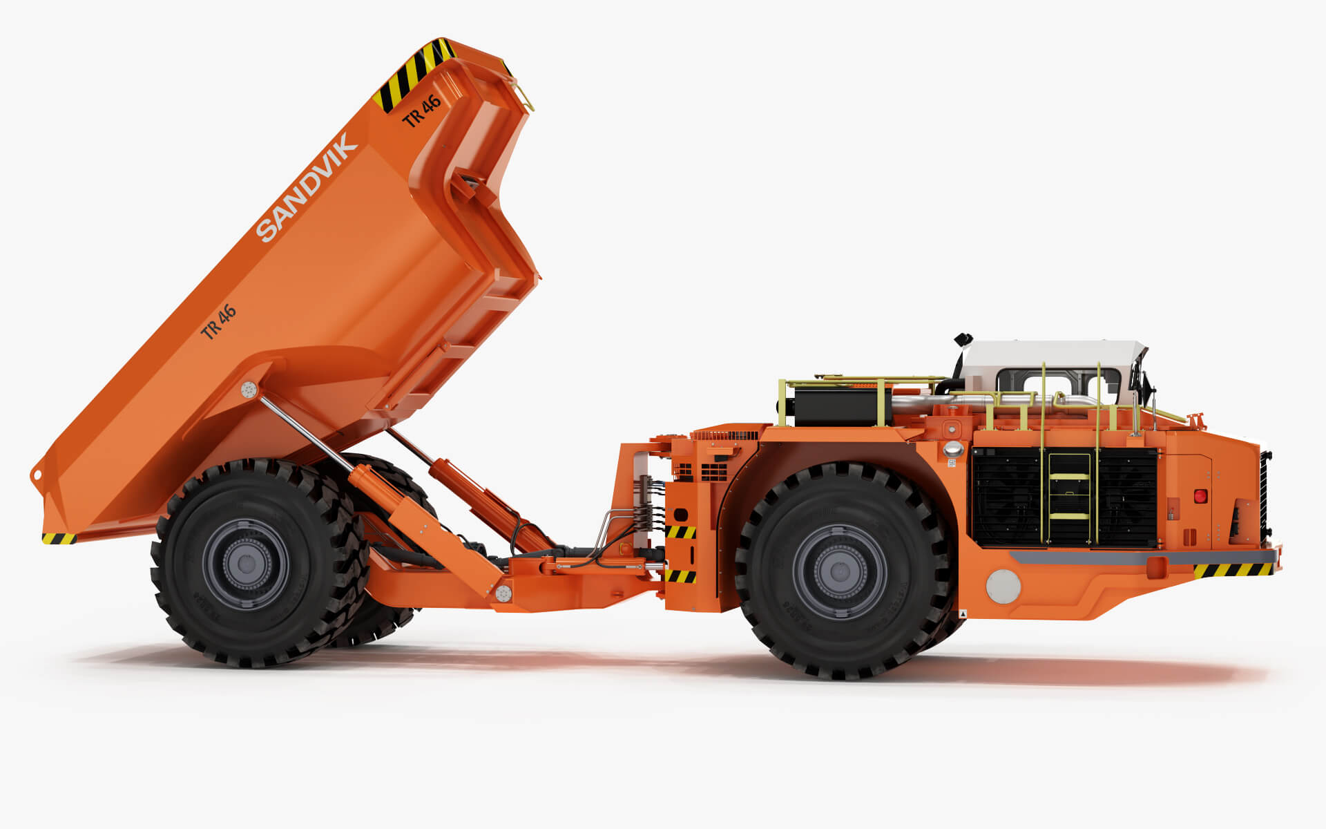Underground Mining Dumptruck Sandvik Th545I - 3D Model by modelspro
