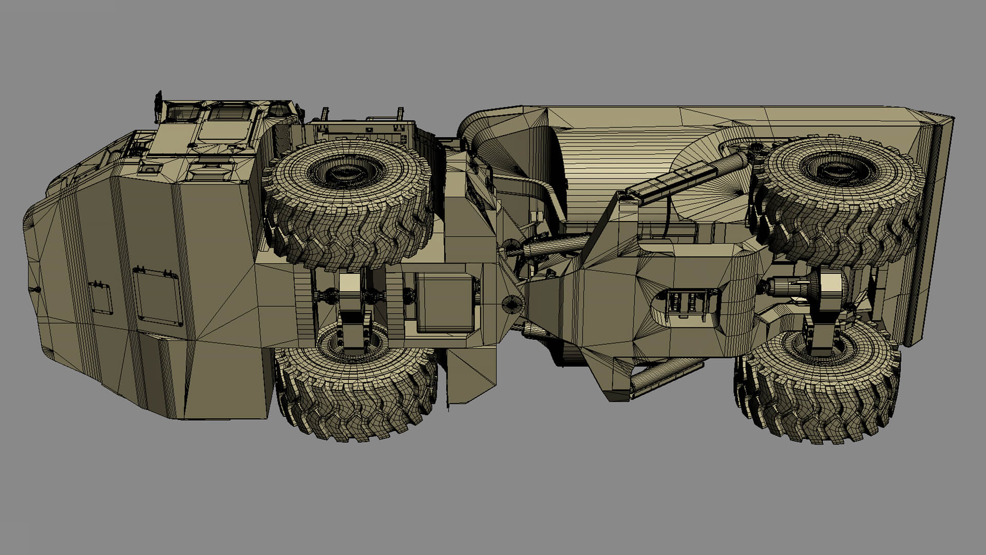 Underground Mining Dumptruck Sandvik Th545I - 3D Model by modelspro