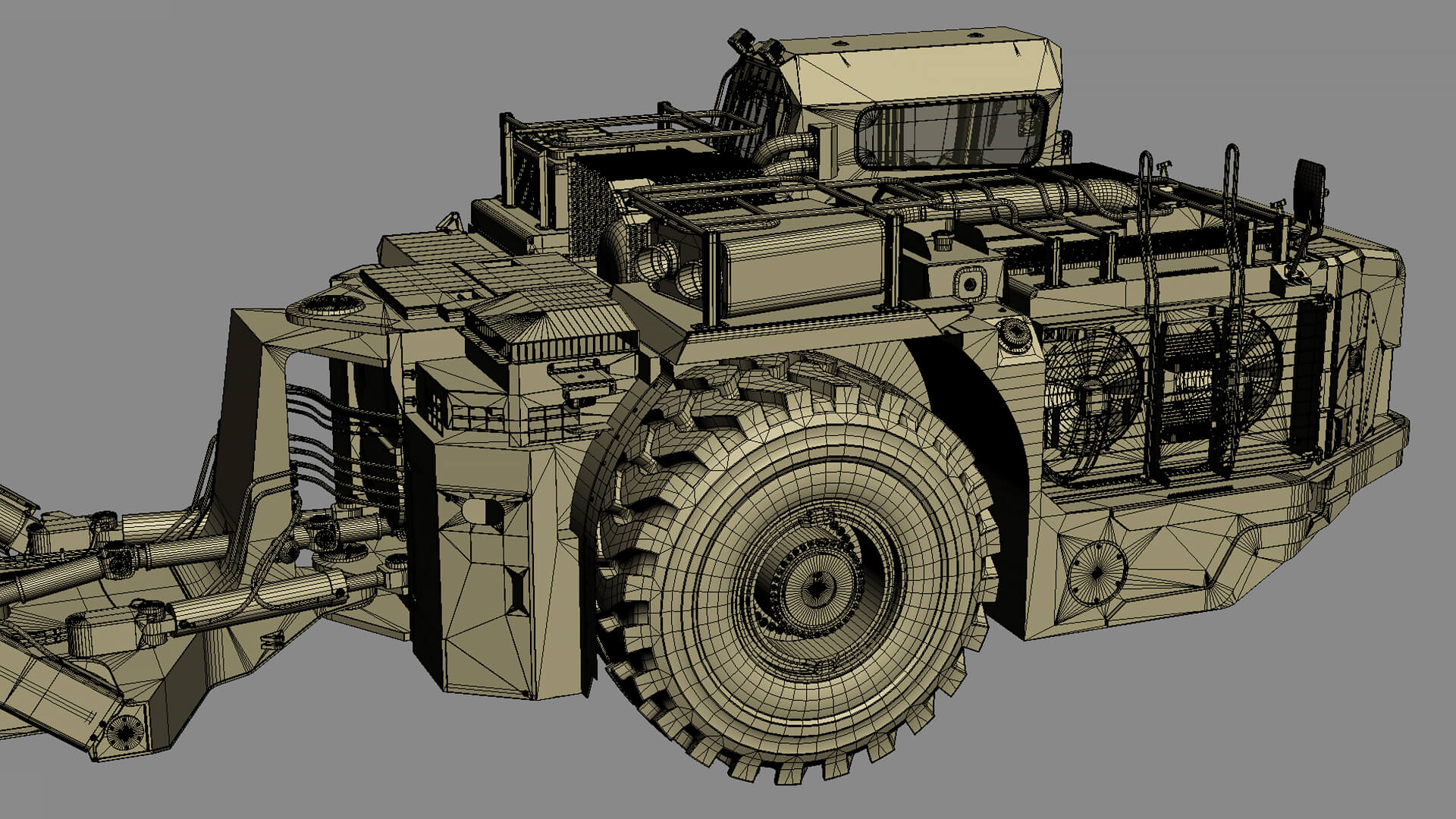 Underground Mining Dumptruck Sandvik Th545I - 3D Model by modelspro