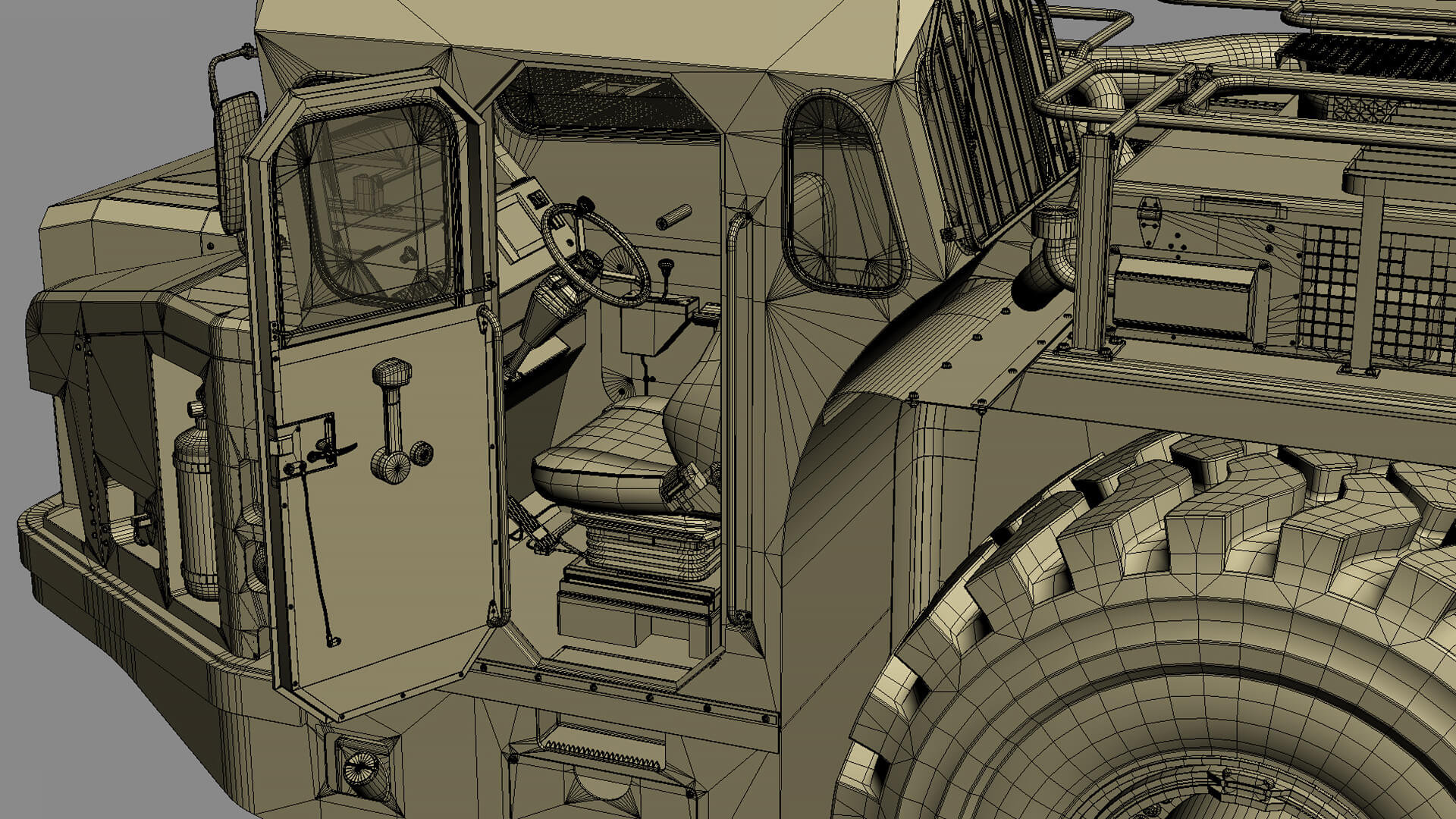 Underground Mining Dumptruck Sandvik Th545I - 3D Model by modelspro