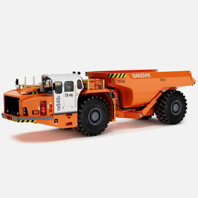 Underground Mining Dumptruck Sandvik Th545I - 3D Model by modelspro