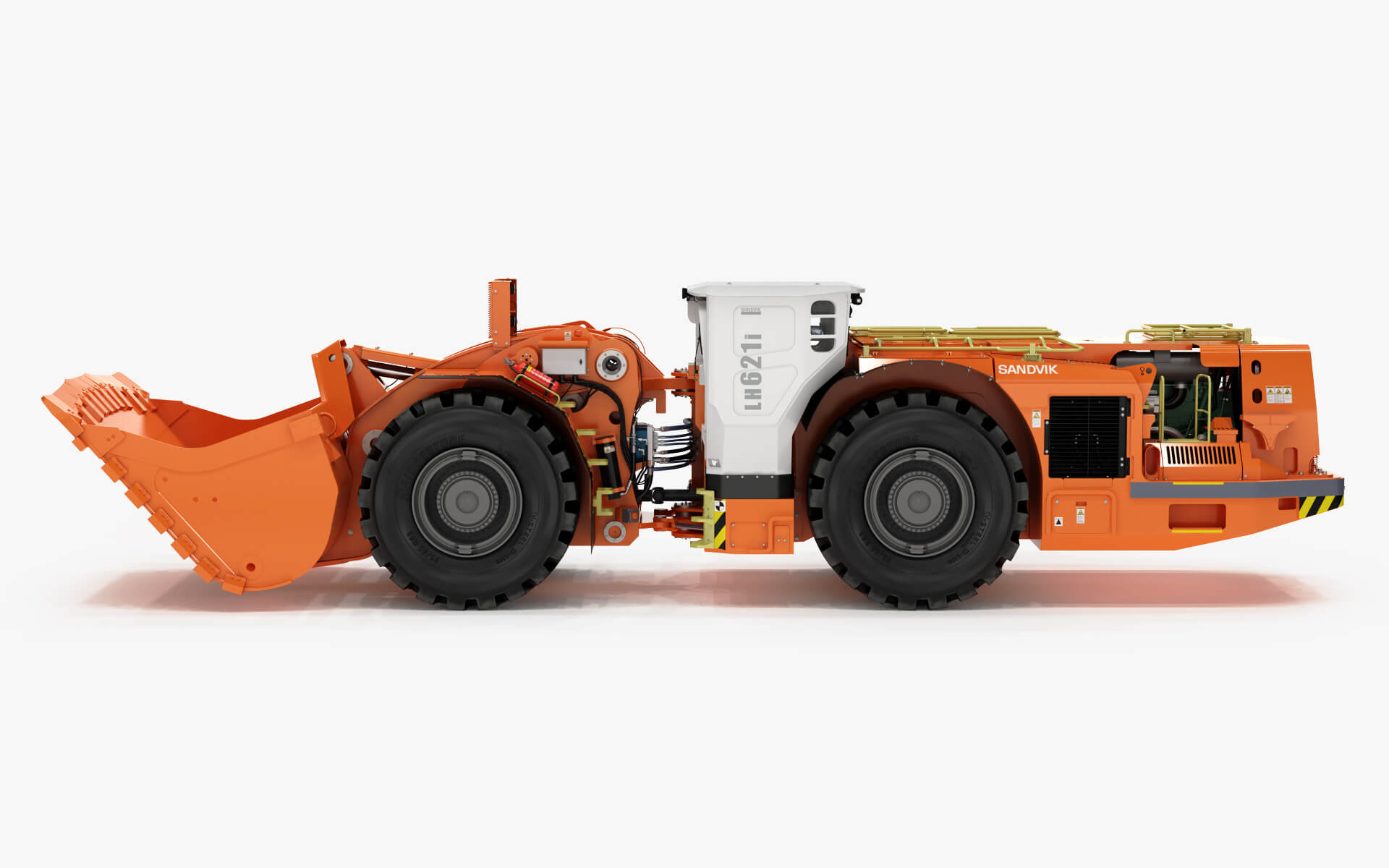 Underground Mining Loader Sandvik Lh621I - 3D Model by modelspro