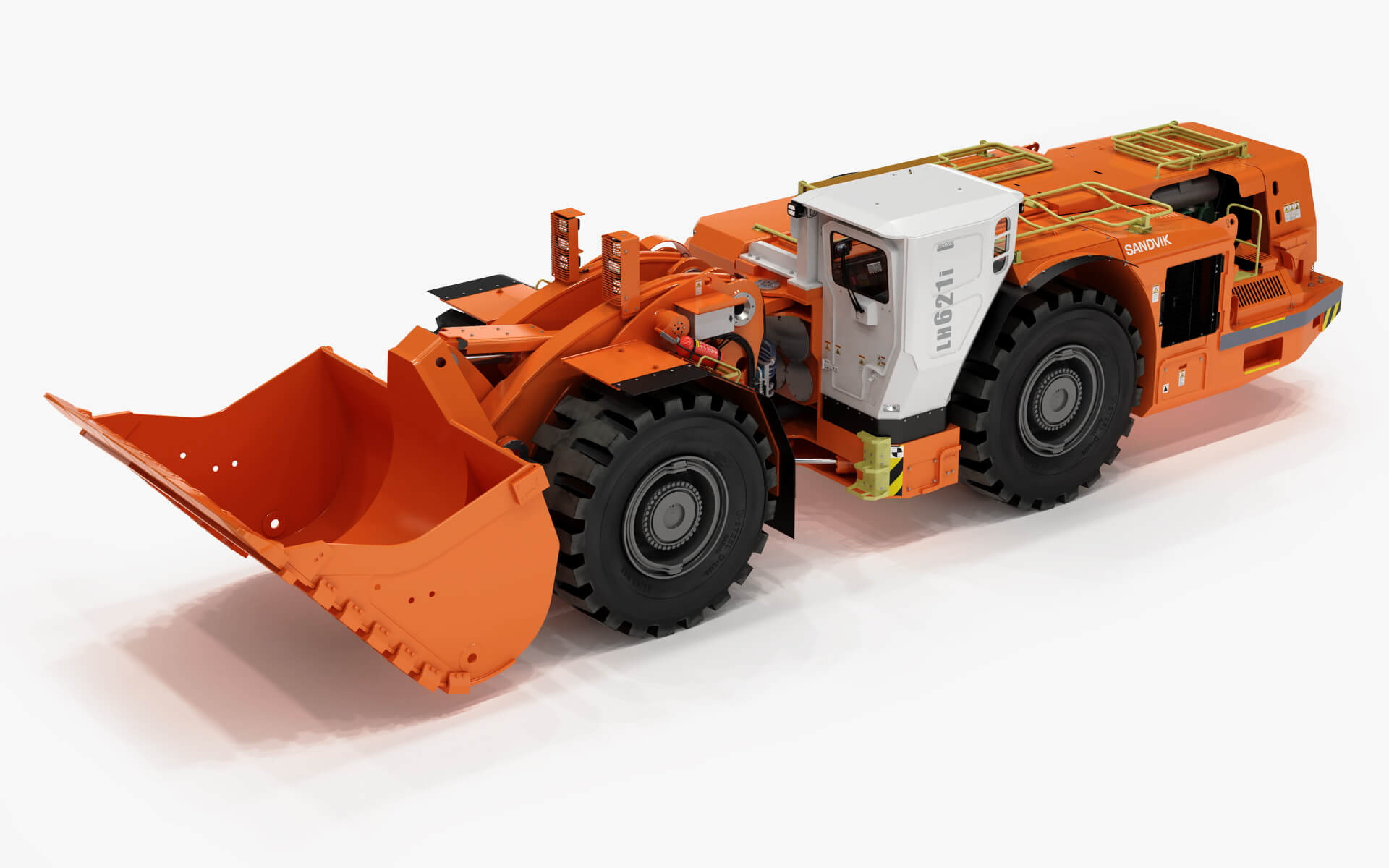 Underground Mining Loader Sandvik Lh621I - 3D Model by modelspro