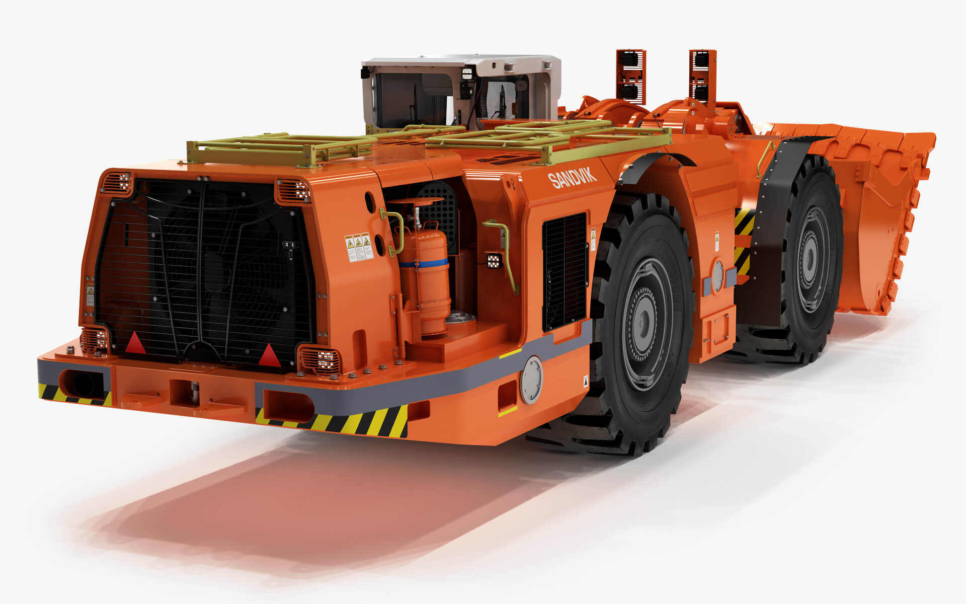 Underground Mining Loader Sandvik Lh621I - 3D Model by modelspro