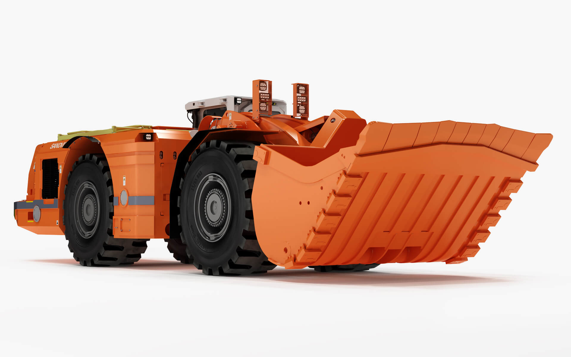 Underground Mining Loader Sandvik Lh621I - 3D Model by modelspro