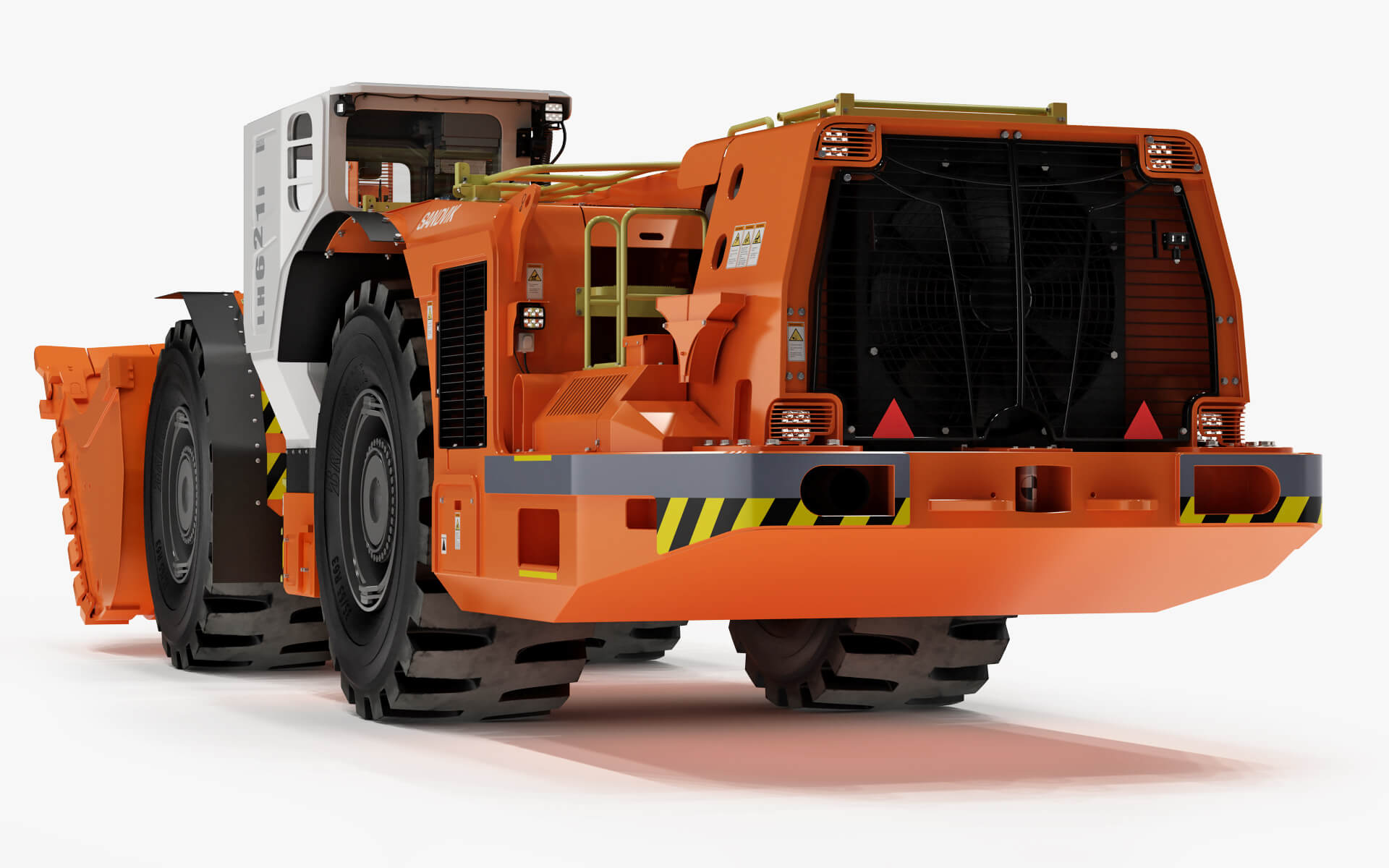 Underground Mining Loader Sandvik Lh621I - 3D Model by modelspro