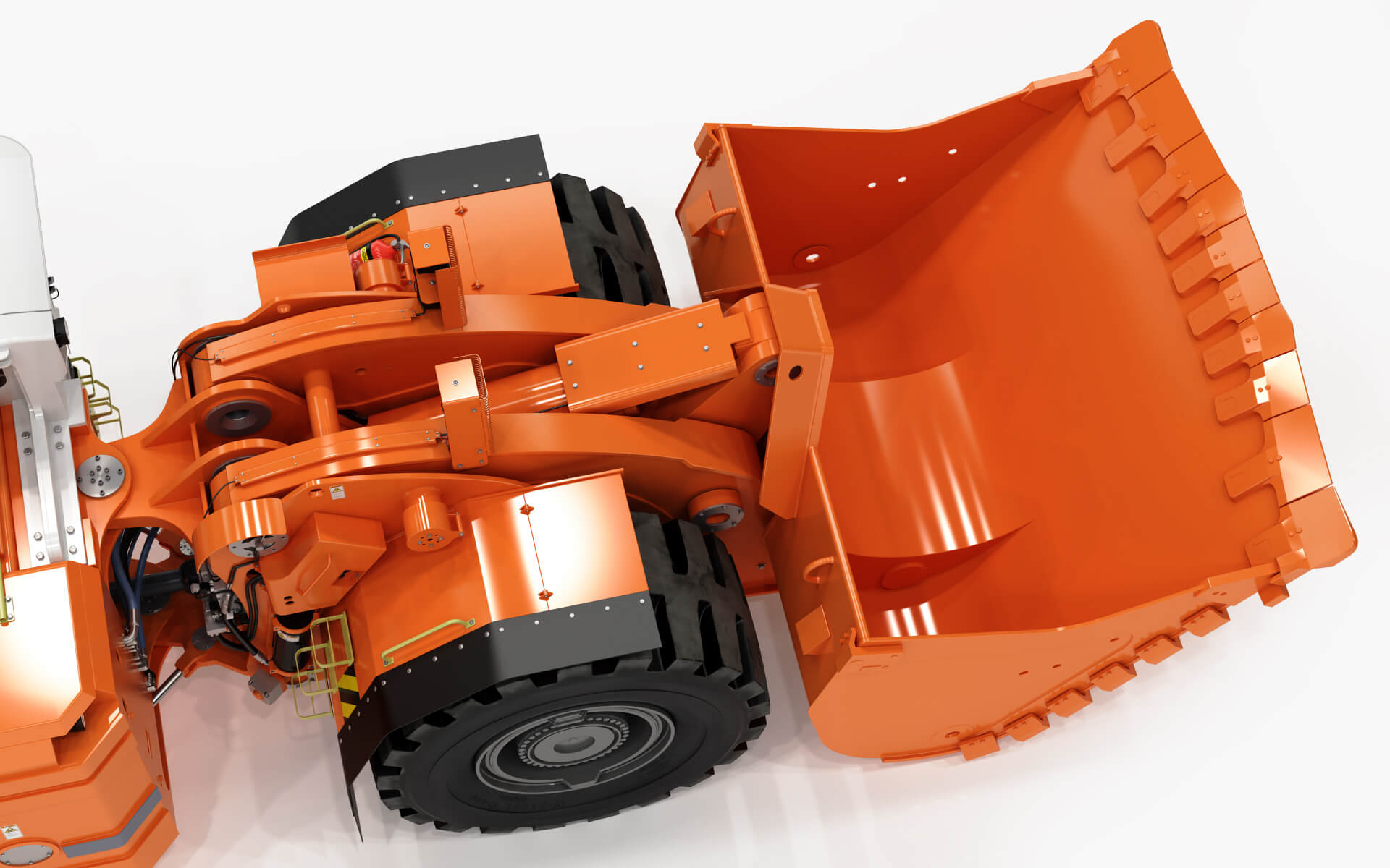 Underground Mining Loader Sandvik Lh621I - 3D Model by modelspro