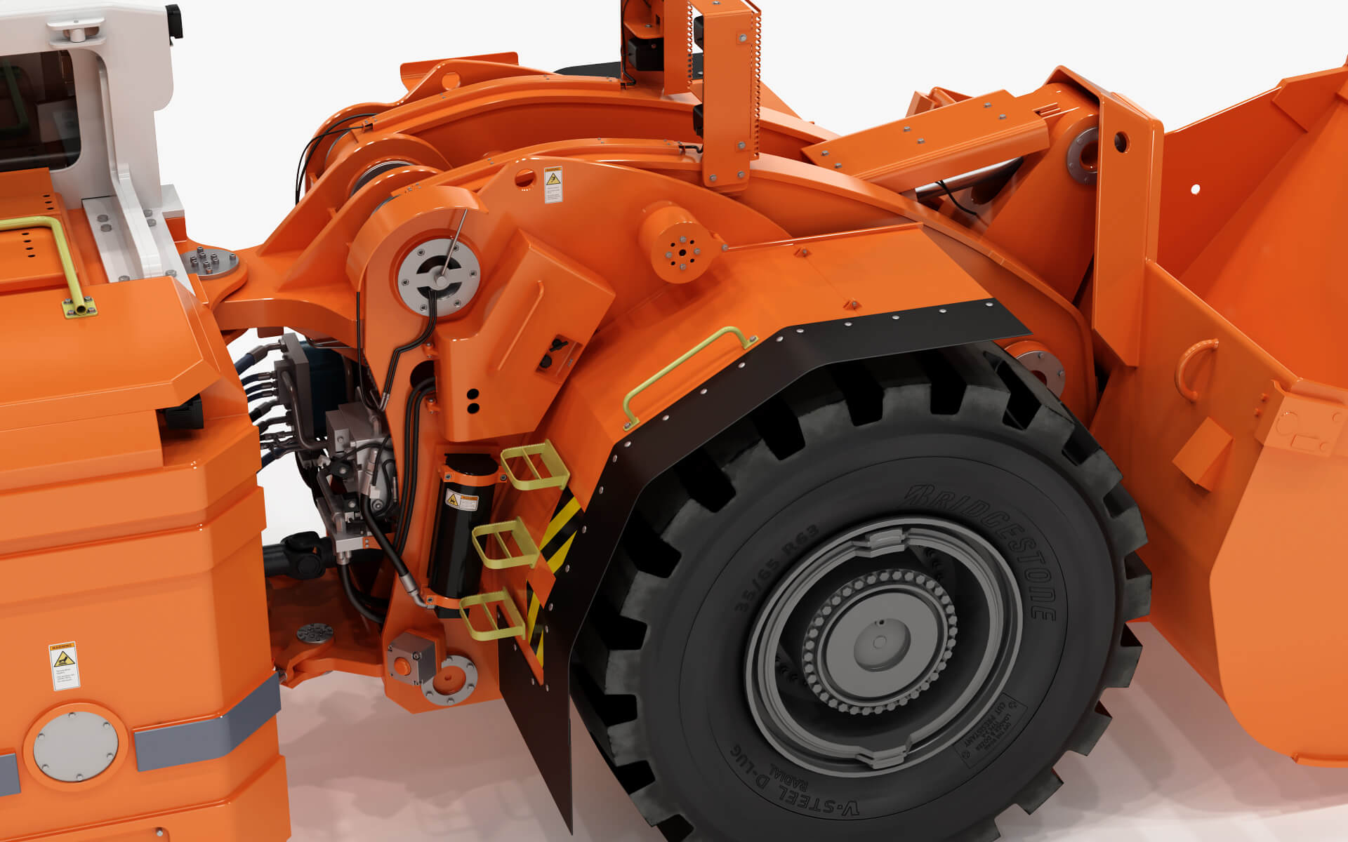 Underground Mining Loader Sandvik Lh621I - 3D Model by modelspro