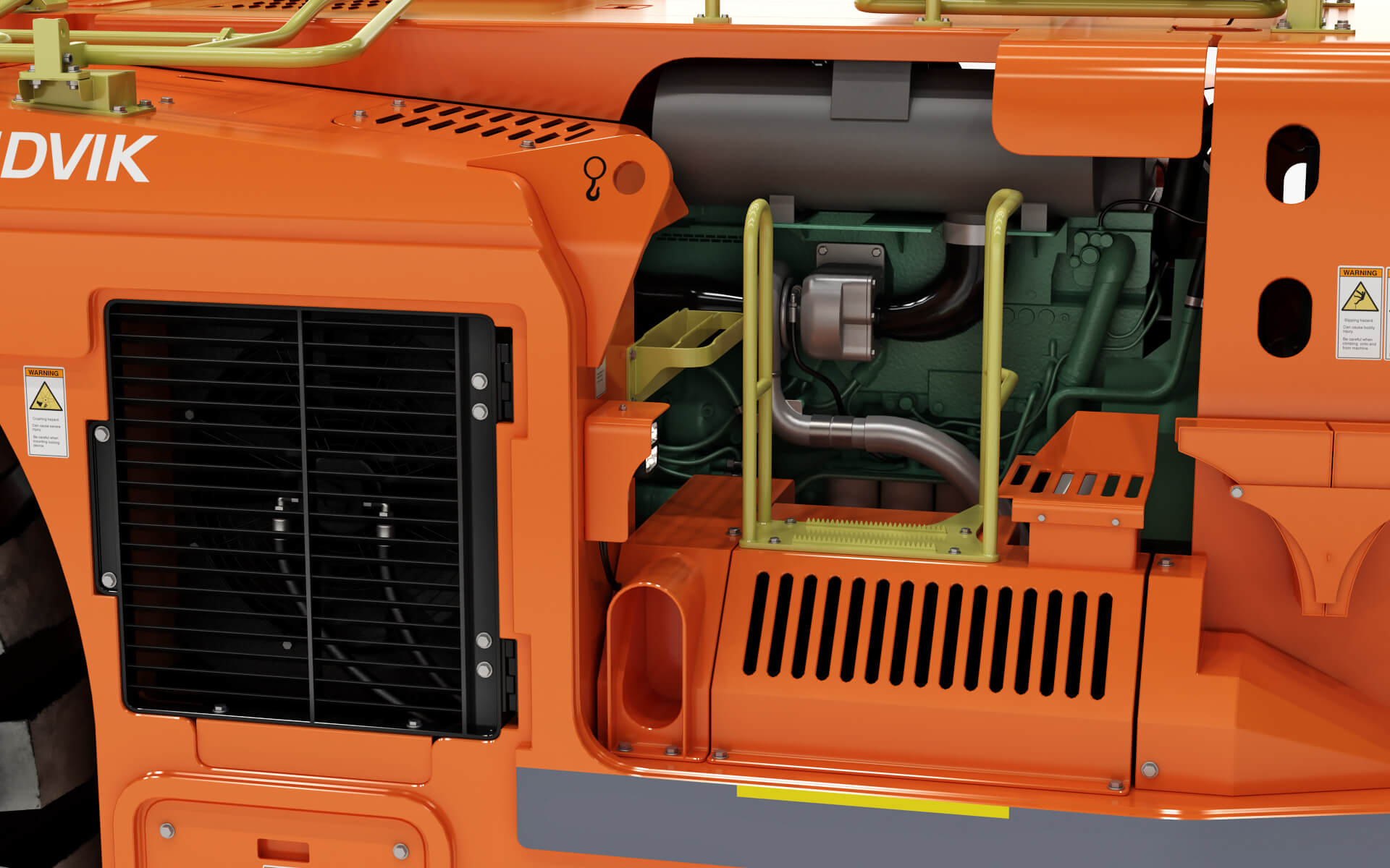 Underground Mining Loader Sandvik Lh621I - 3D Model by modelspro