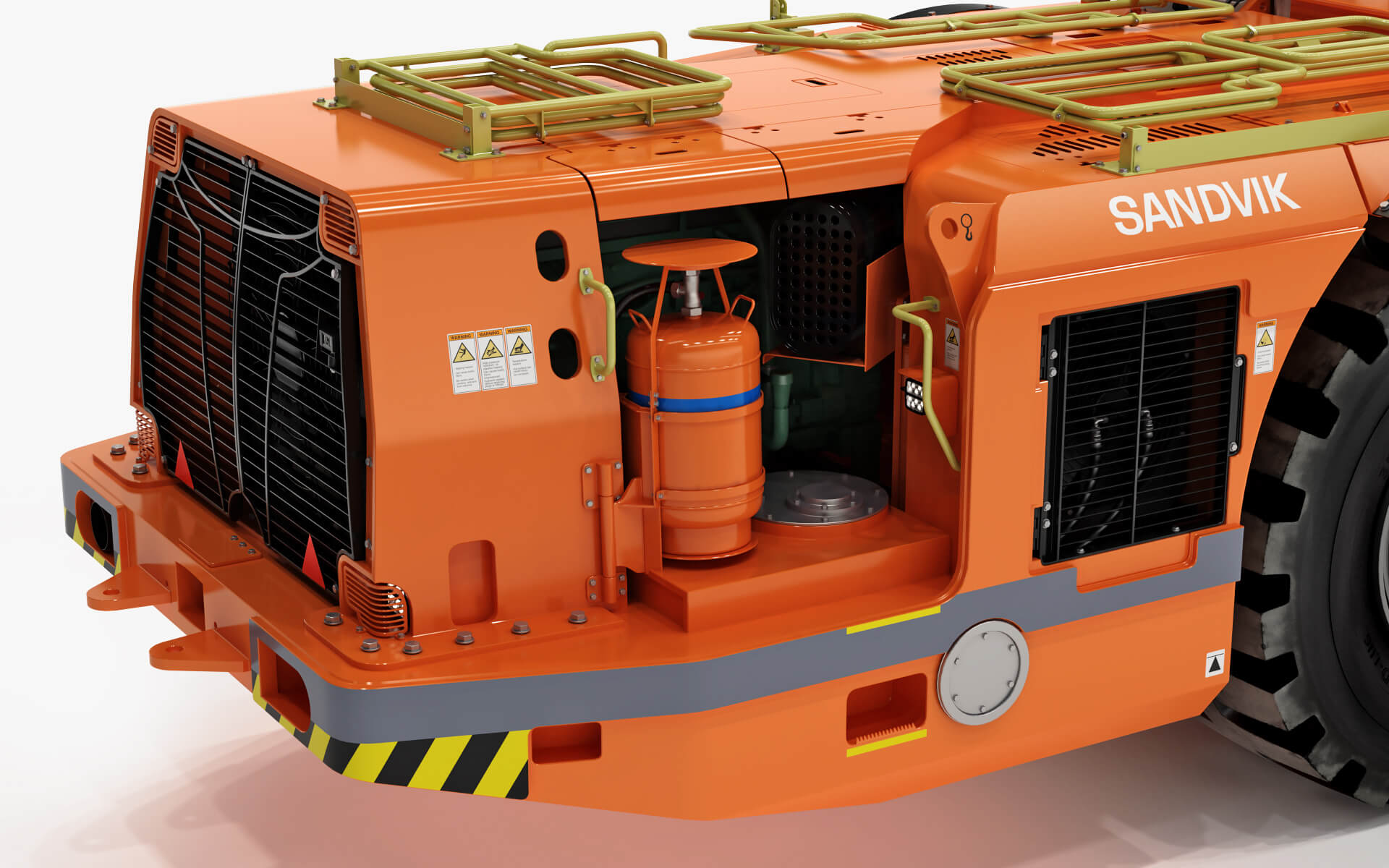 Underground Mining Loader Sandvik Lh621I - 3D Model by modelspro