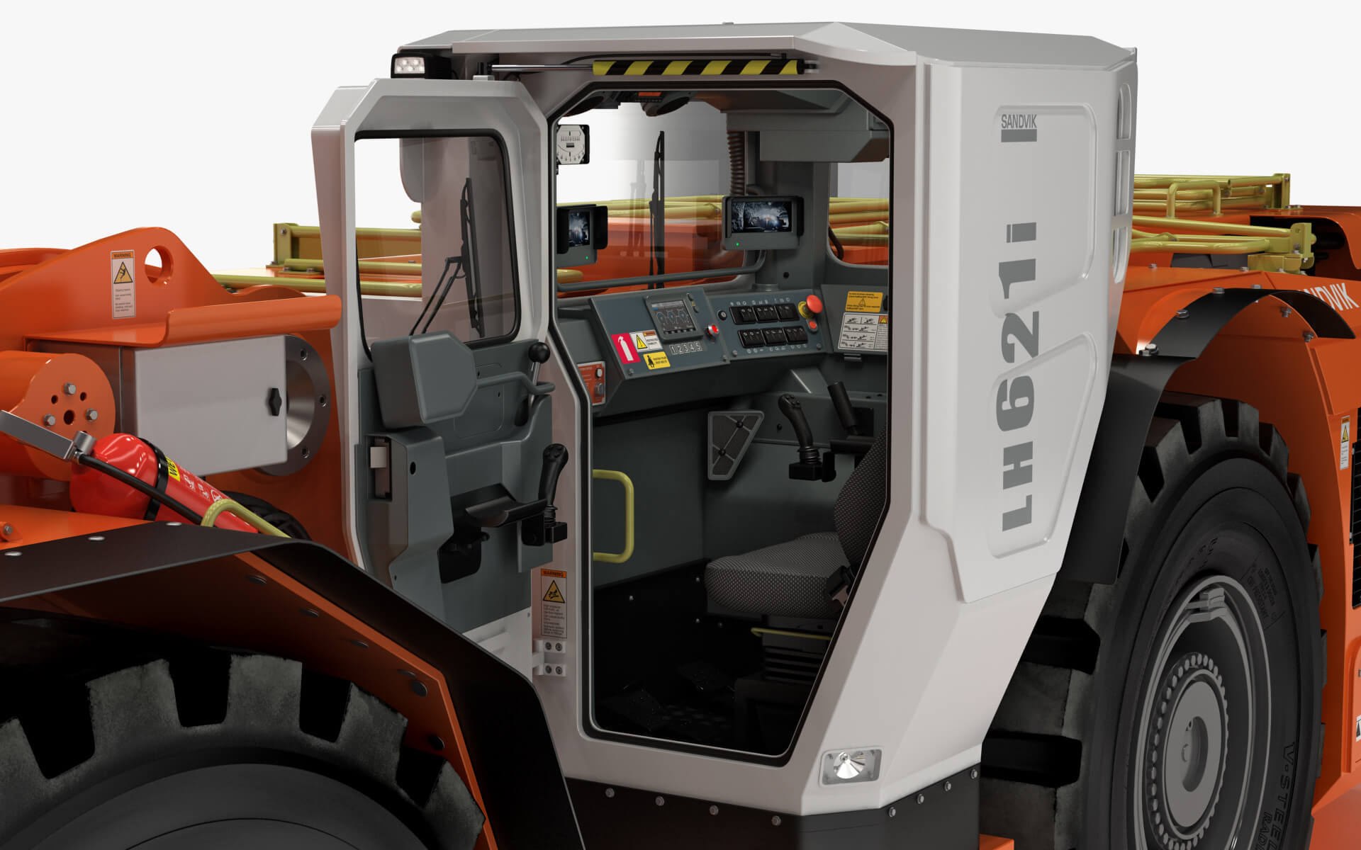 Underground Mining Loader Sandvik Lh621I - 3D Model by modelspro