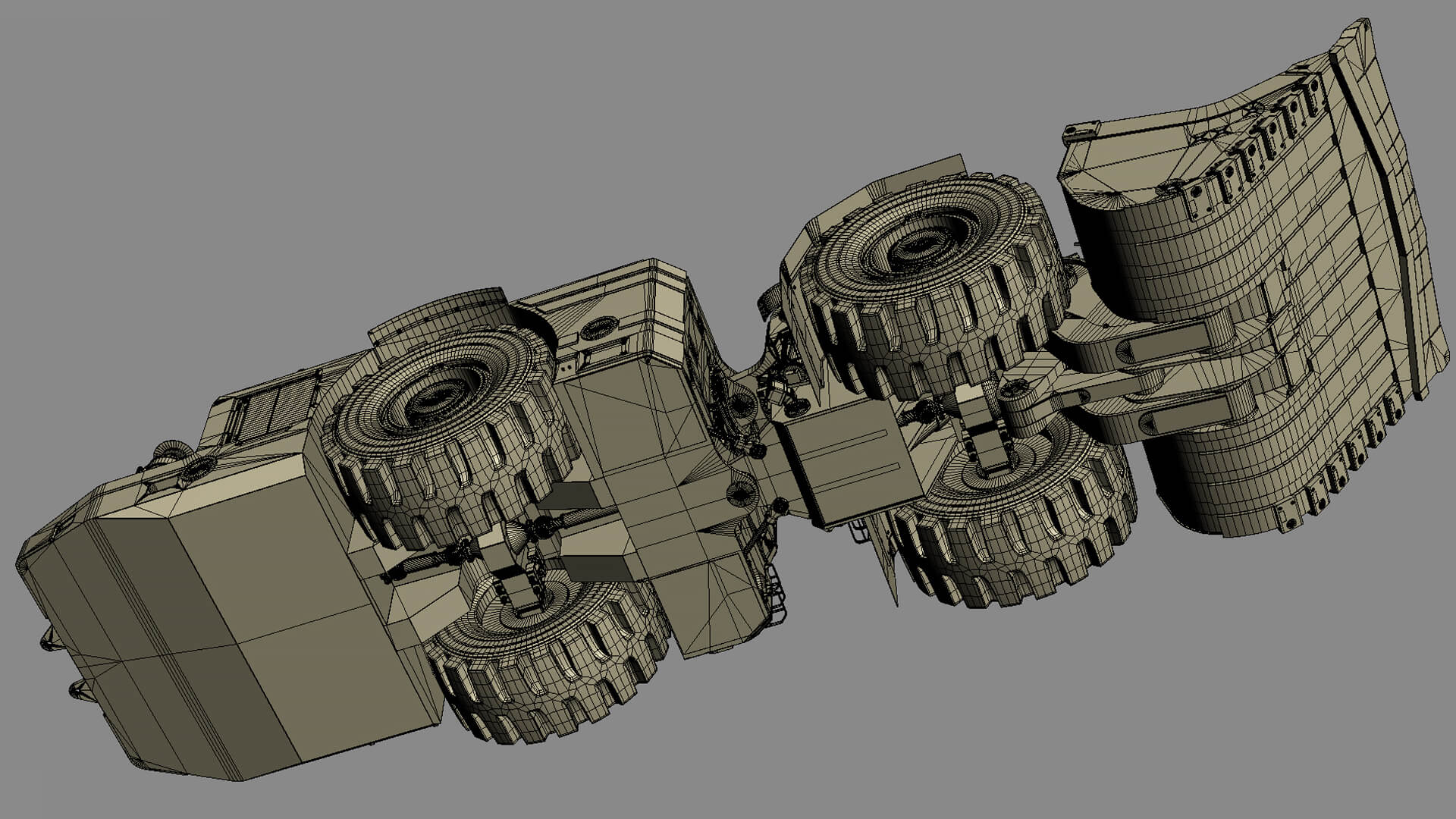 Underground Mining Loader Sandvik Lh621I - 3D Model by modelspro