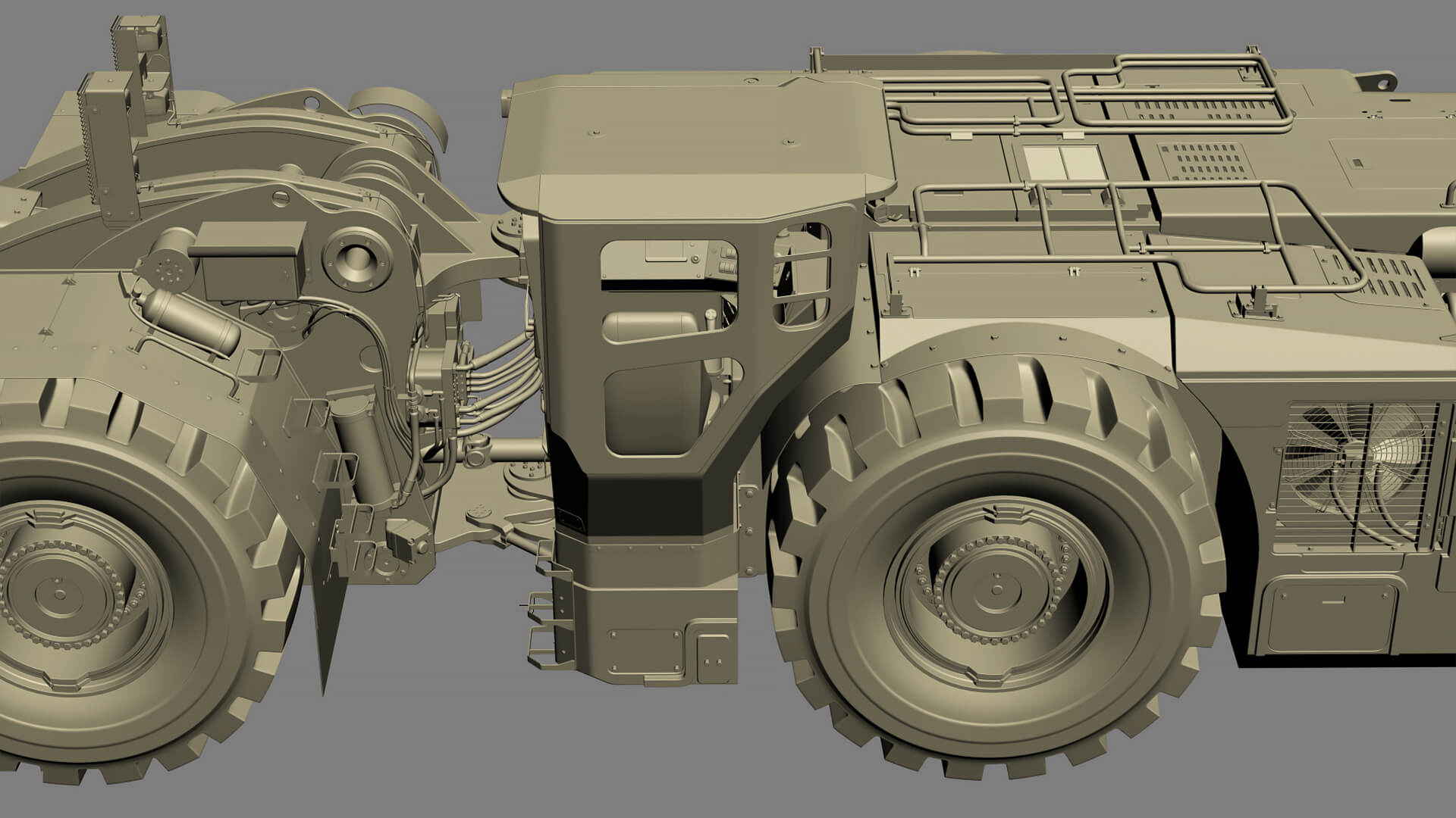 Underground Mining Loader Sandvik Lh621I - 3D Model by modelspro