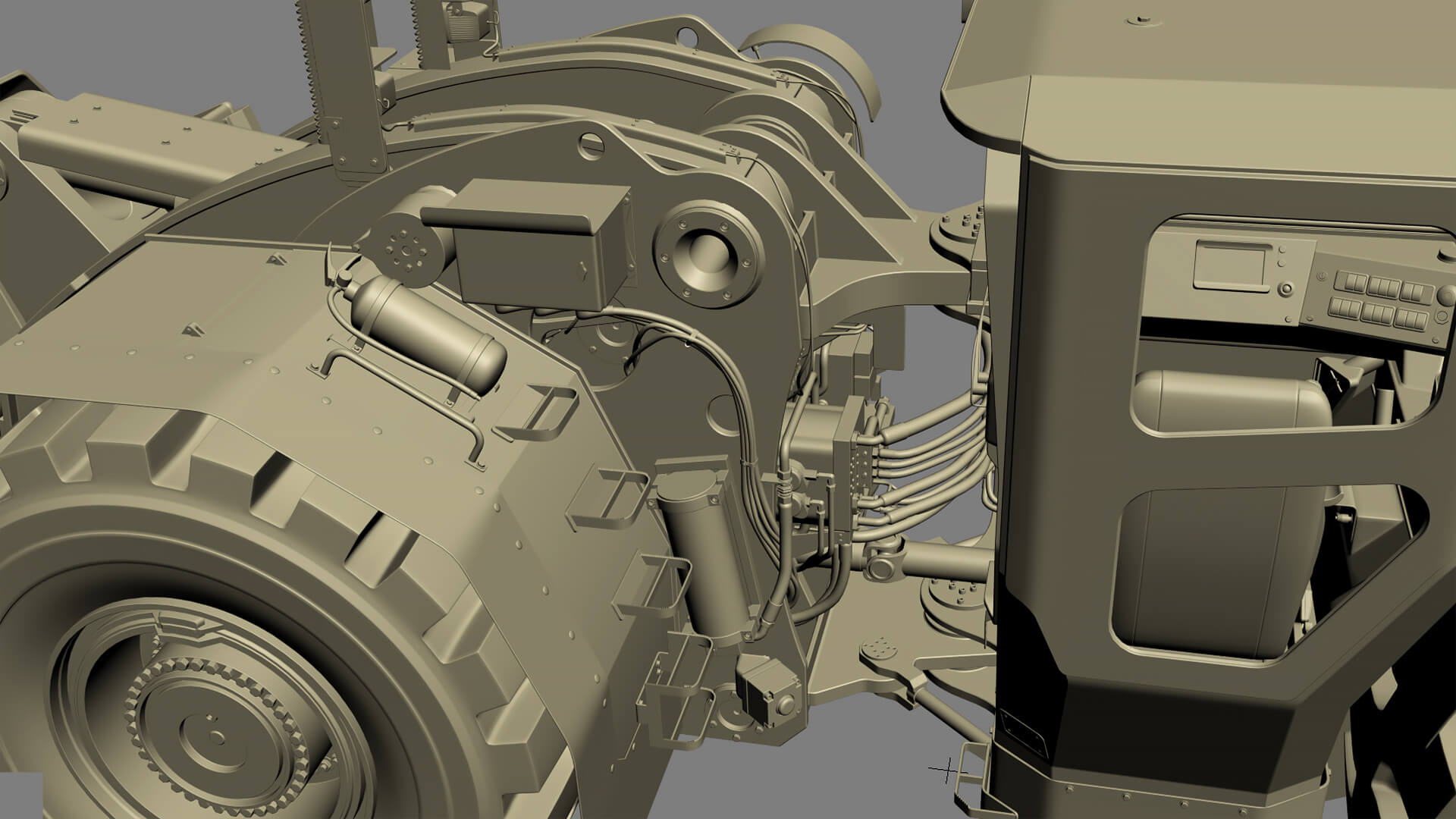 Underground Mining Loader Sandvik Lh621I - 3D Model by modelspro
