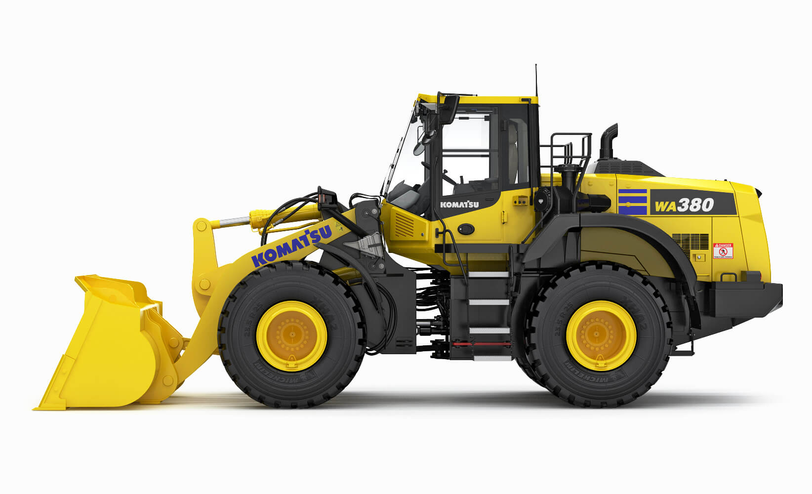 Wheel Loader Komatsu WA380-8 3D Model by modelspro