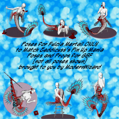 Fulcia Mertail Poses G8.1F Matching Pin Up Mania - Free Daz Content by ...