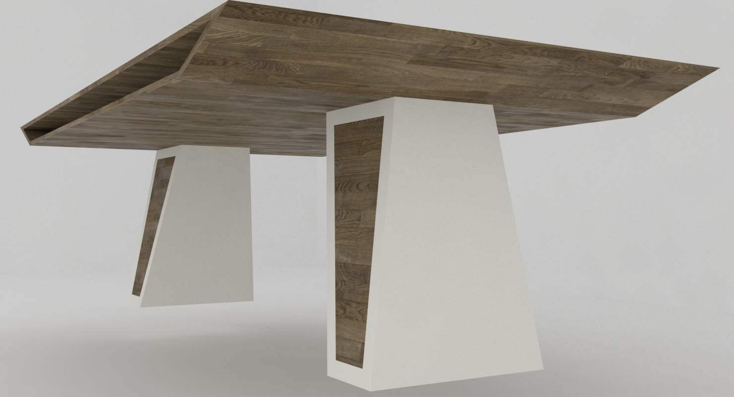 Modern Coffee Table "Bip" - 3D Model by modimodi