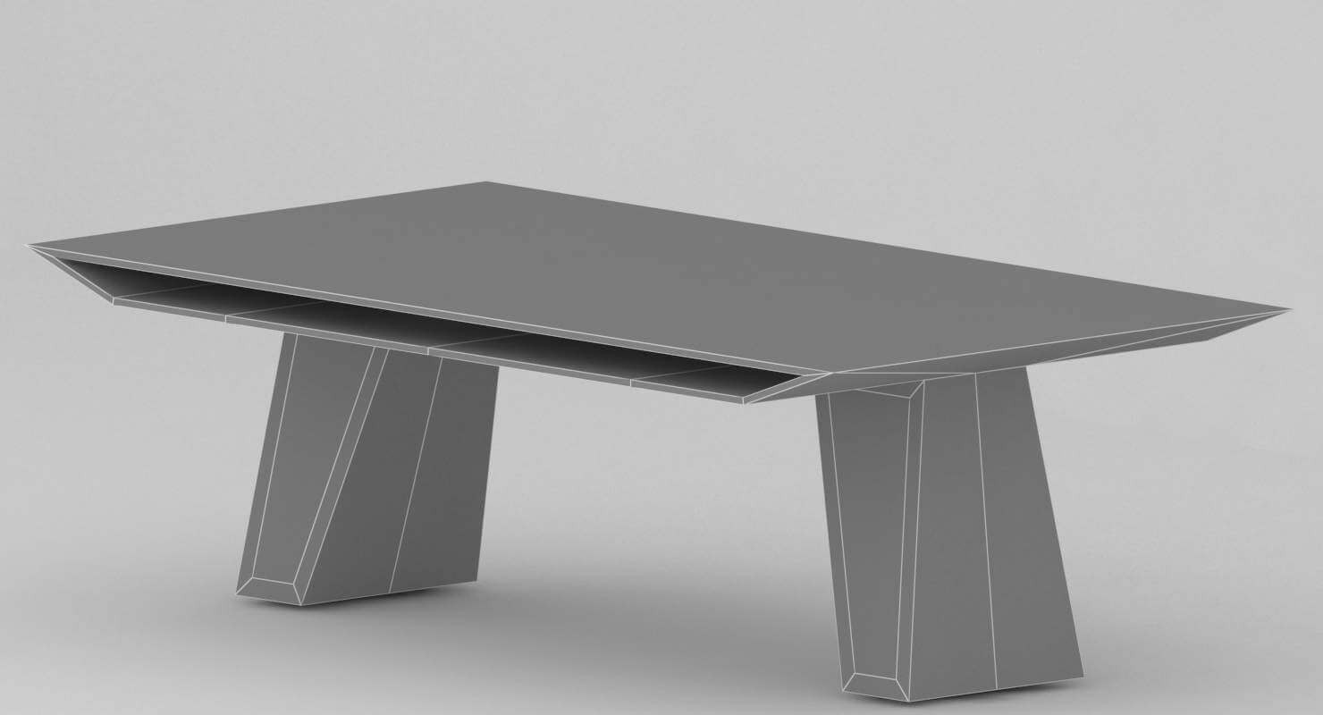 Modern Coffee Table "Bip" - 3D Model by modimodi