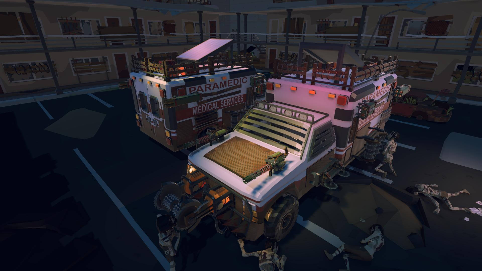 Post Apocalypse Ambulance - 3D Model by Modus_Studio