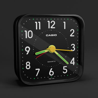 Alarm Casio Clock - 3D Model by MoekDesign