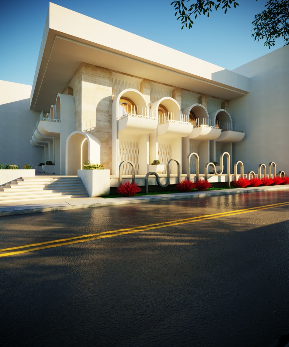3D Model of a Commercial Bank by mohamed altaher souliman