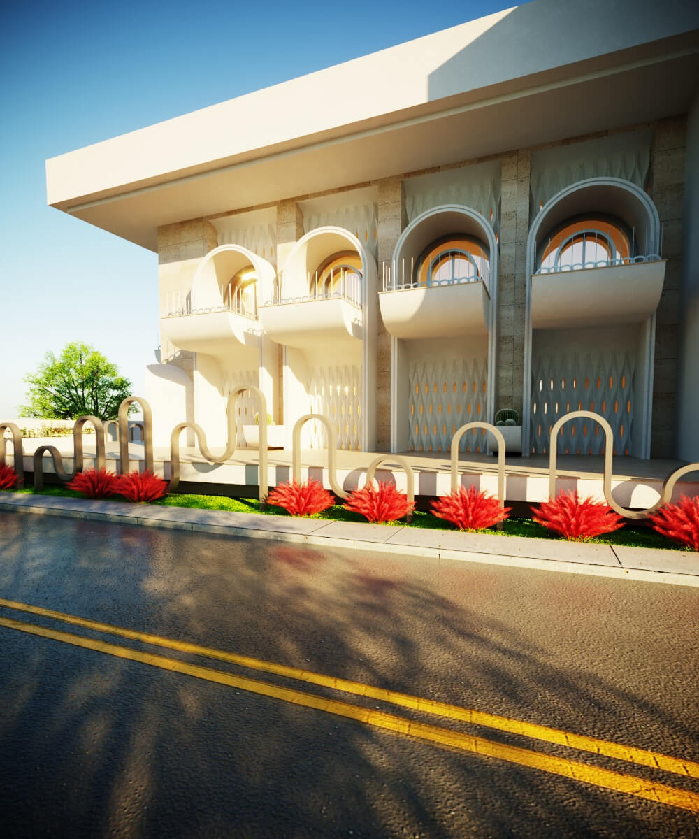 3D Model of a Commercial Bank by mohamed altaher souliman