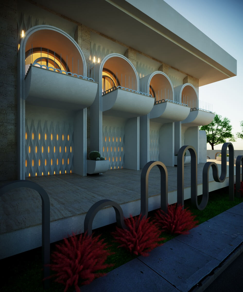 3D Model of a Commercial Bank by mohamed altaher souliman