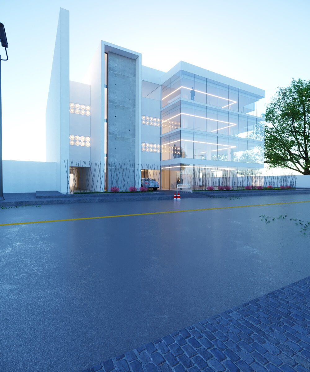 3D Model of a Hospital Low Poly by mohamed altaher souliman