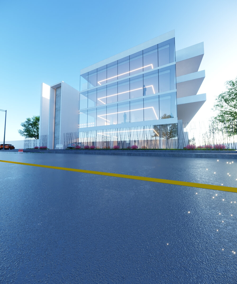 3D Model of a Hospital Low Poly by mohamed altaher souliman