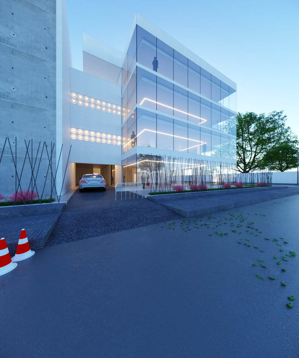 3D Model of a Hospital Low Poly by mohamed altaher souliman