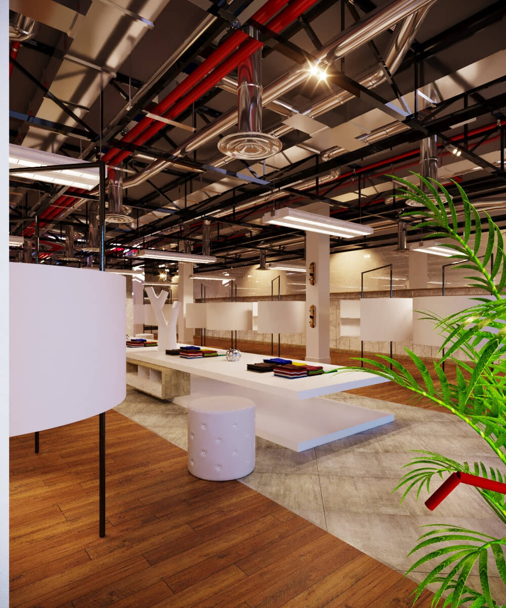 3D Model of a Modern Clothing Store by mohamed altaher souliman