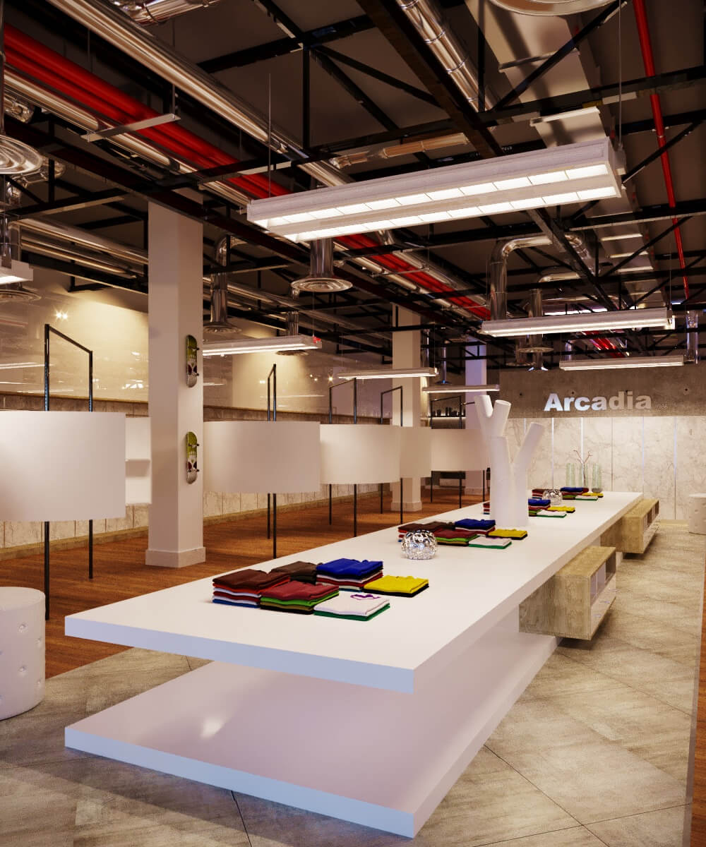 3D Model of a Modern Clothing Store by mohamed altaher souliman