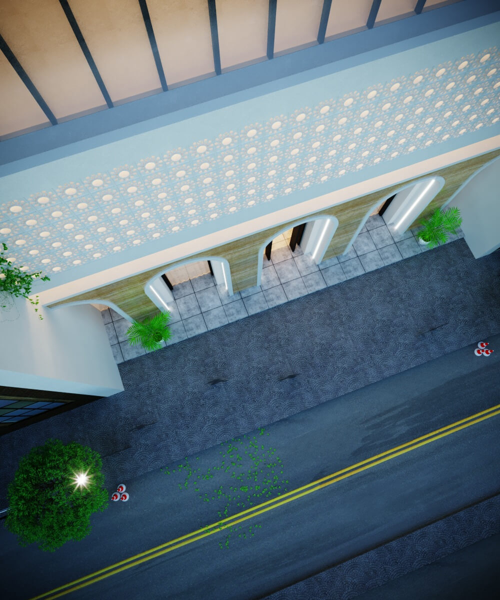 A 3D Model of an Administrative Building by mohamed altaher souliman