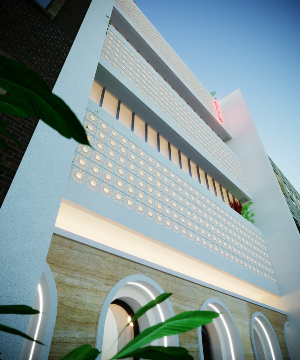 A 3D Model of an Administrative Building by mohamed altaher souliman