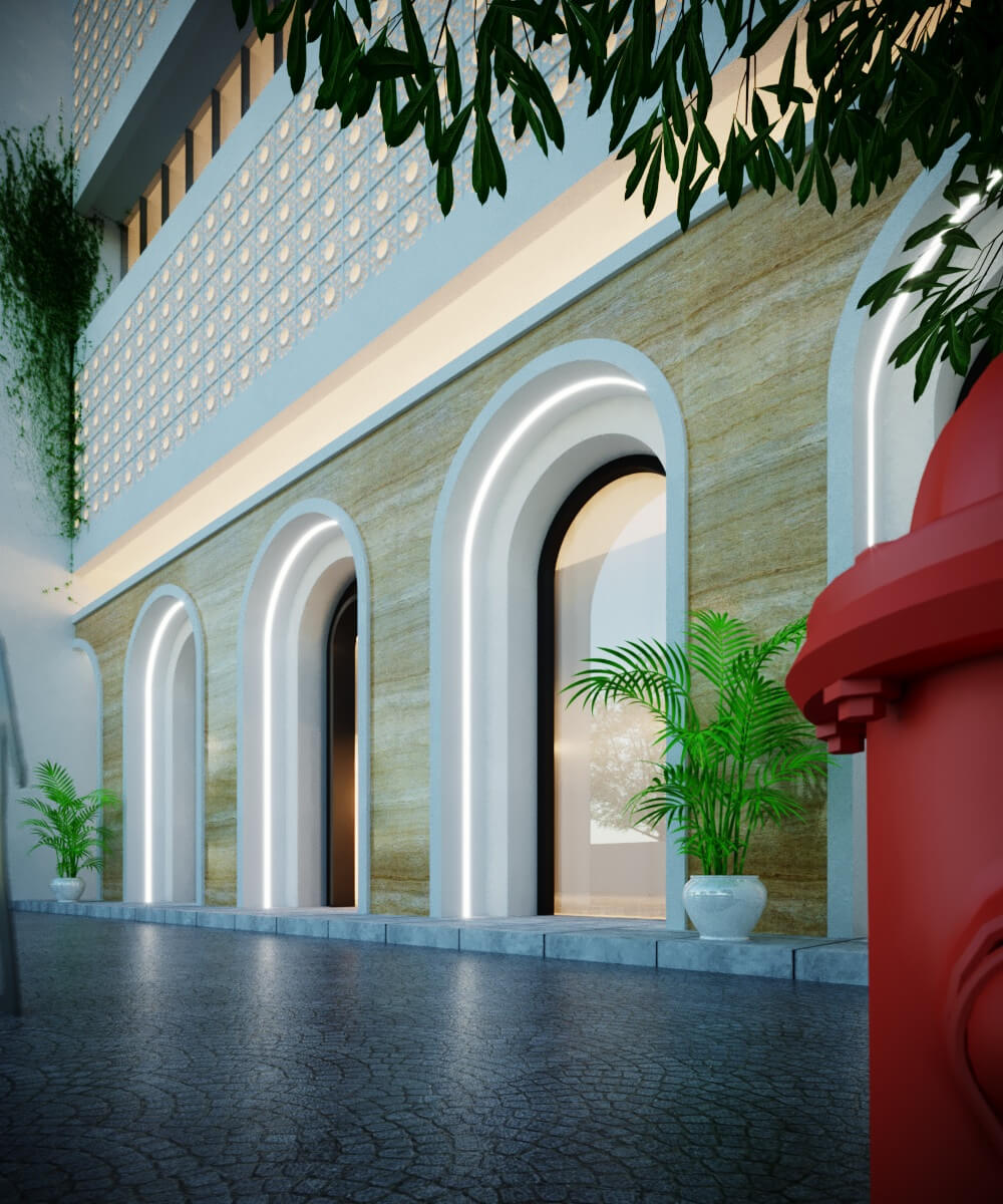 A 3D Model of an Administrative Building by mohamed altaher souliman
