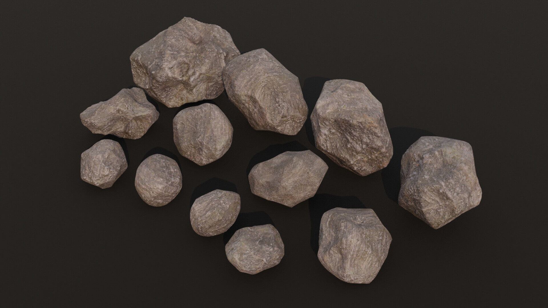 Rocks - 3D Model by mohamedhany4521