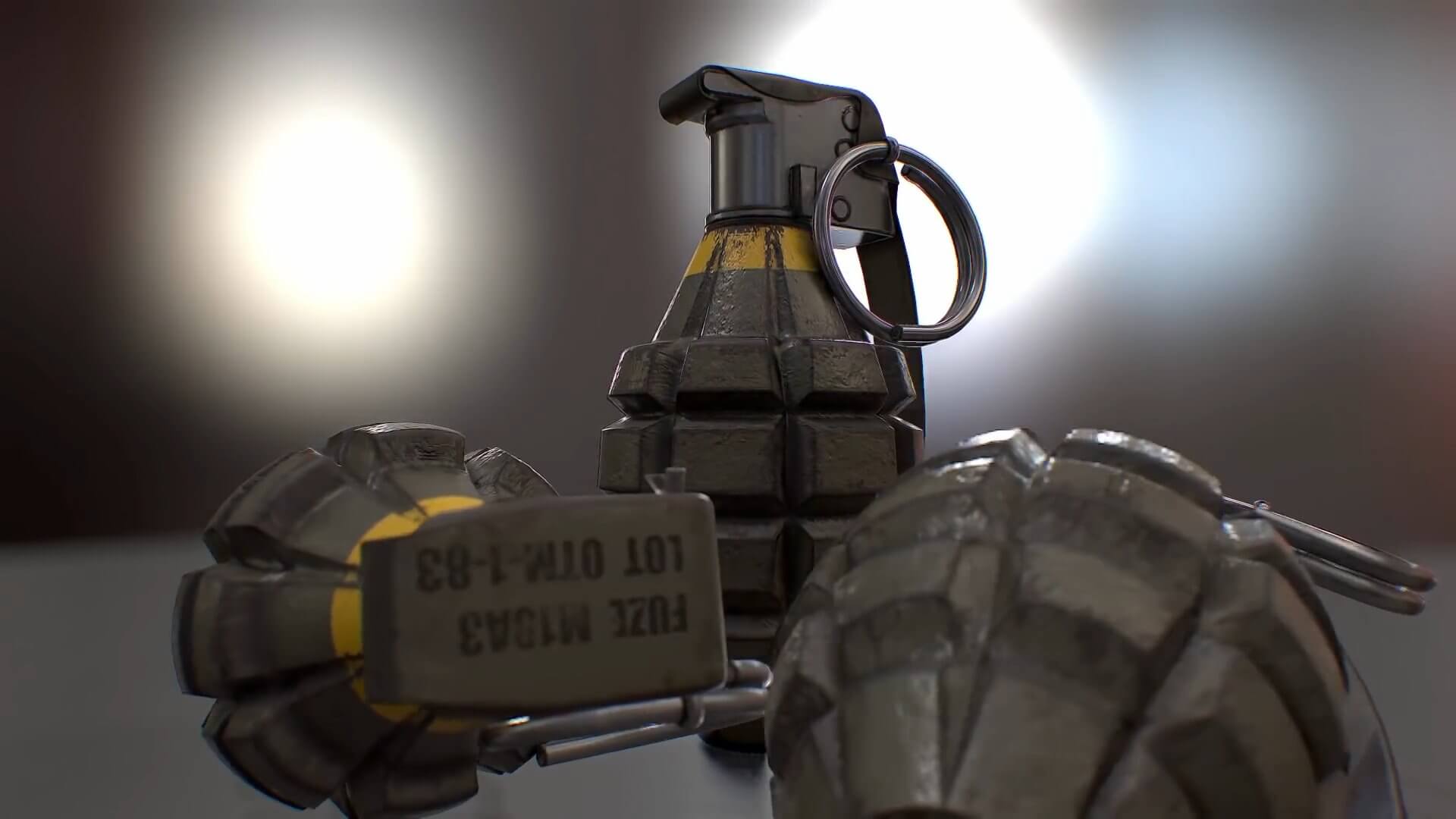 Hand Grenade MK2 - 3D Model by mohamedhany4521