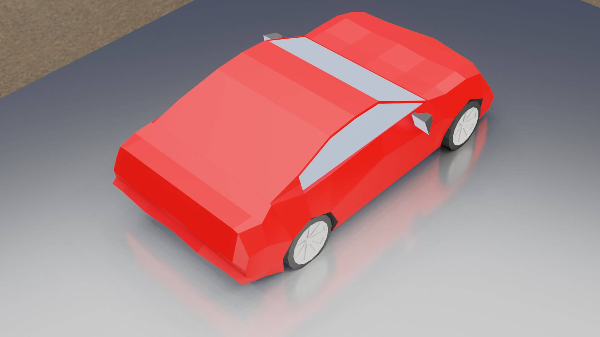 Simple Car - 3D Model by mohamedhany4521